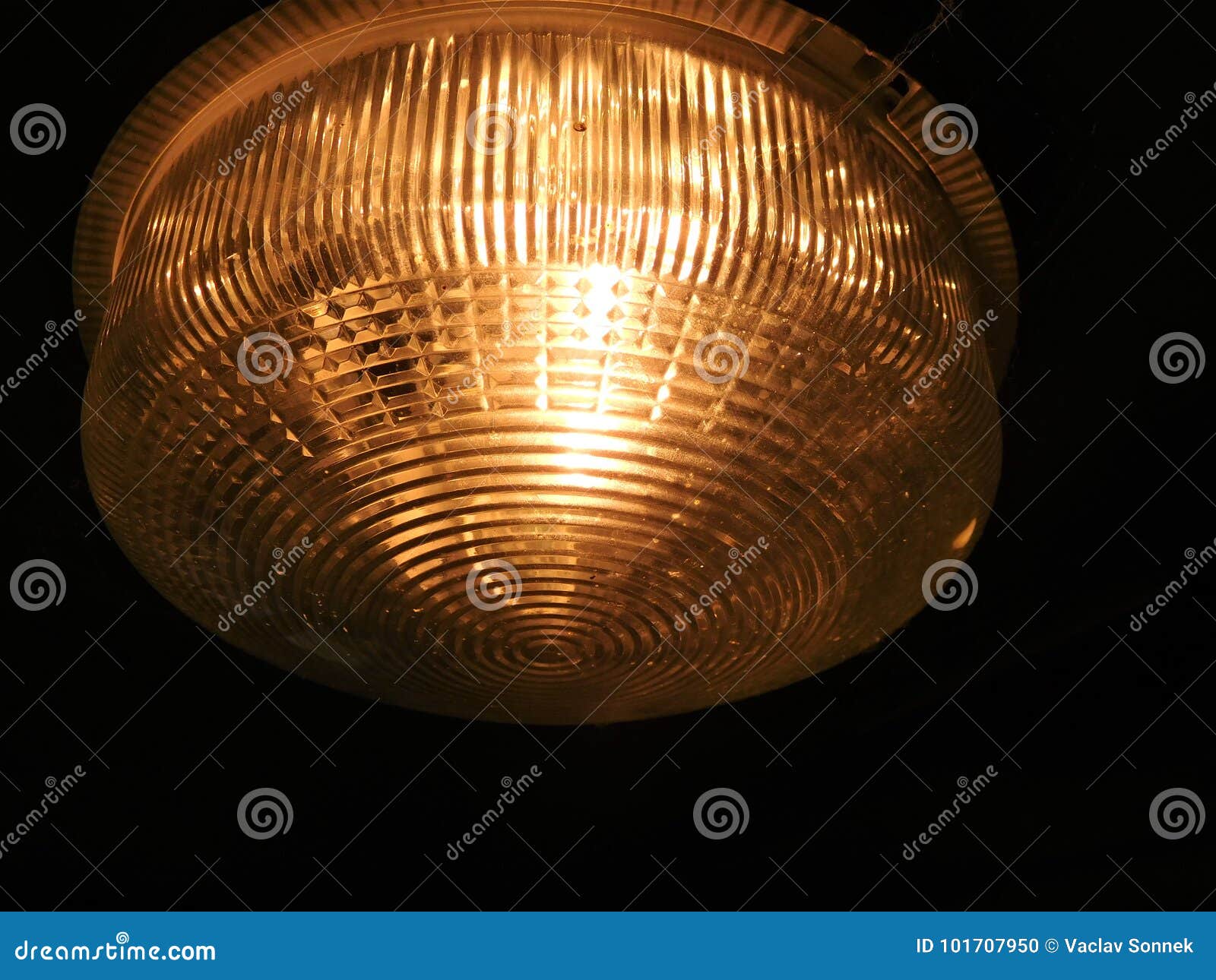 The Yellow Light in the Cave or in Old House for Dramatic Atmosphere ...