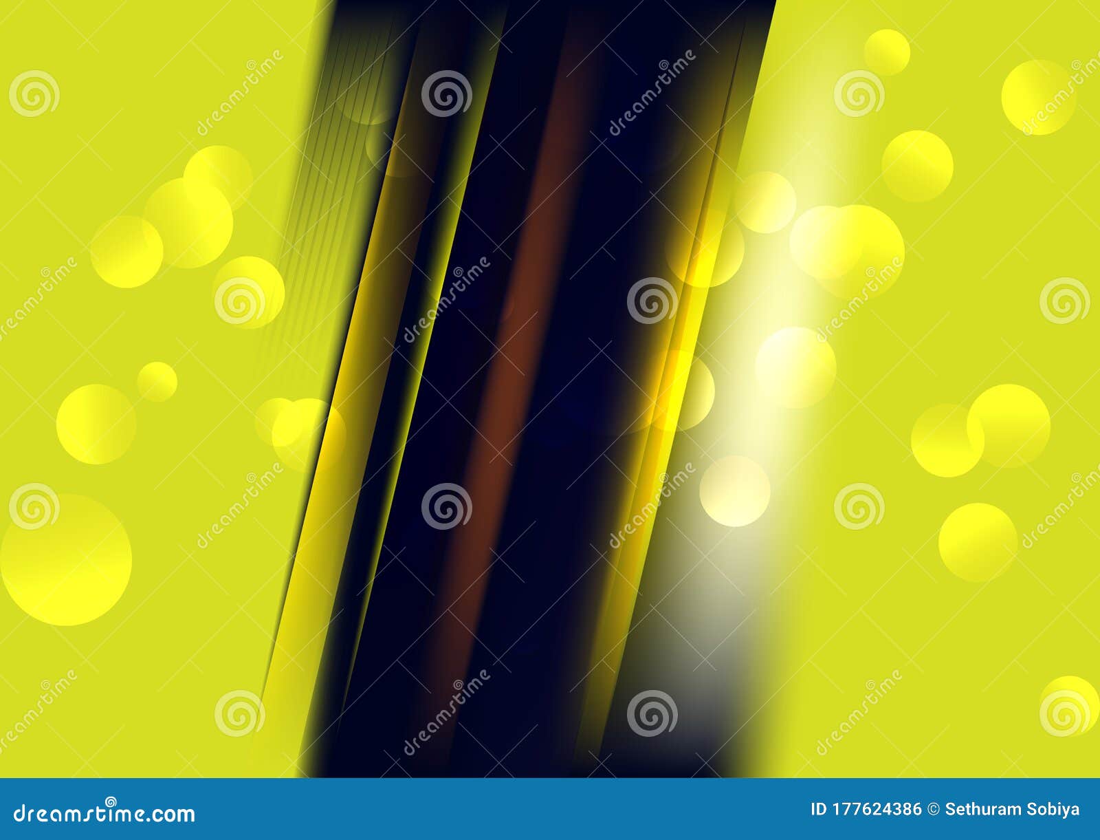 Yellow Light Element Background Vector Illustration Design Stock Vector ...