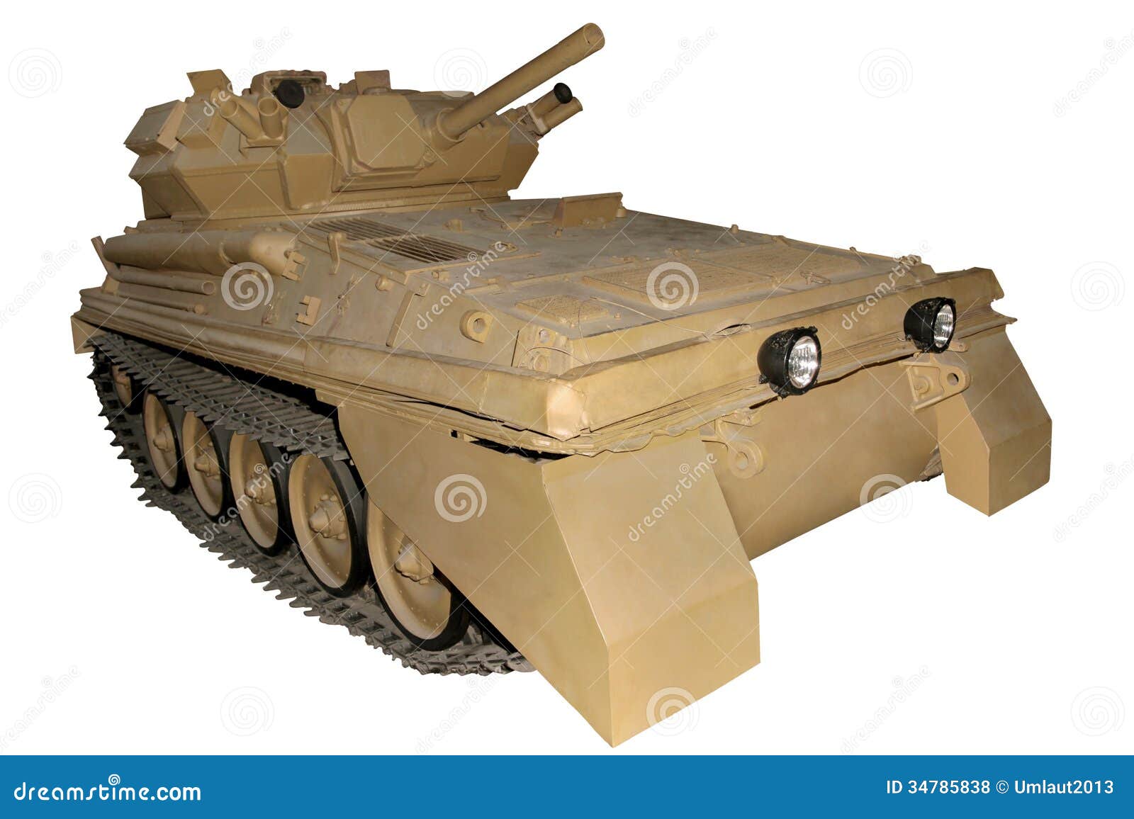 Yellow Light Reconnaissance Tank Stock Photo - Image of infantry ...