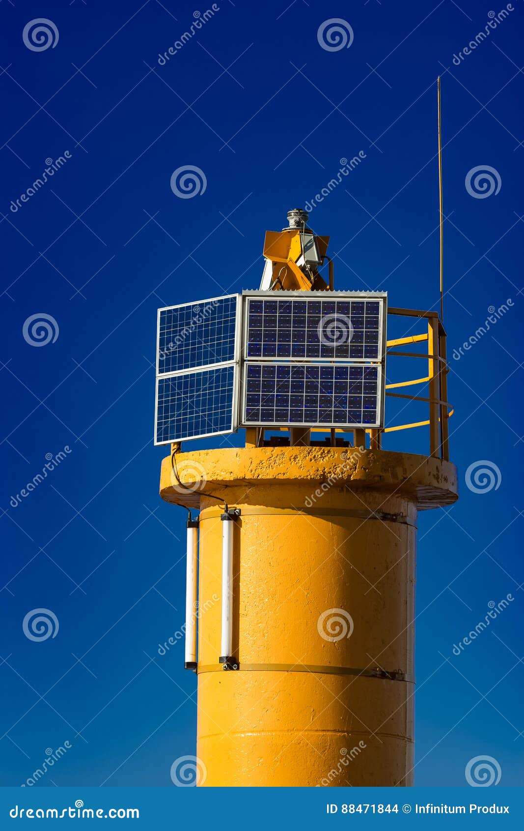 Yellow lighthouse stock photo. Image of beach, outdoors - 88471844