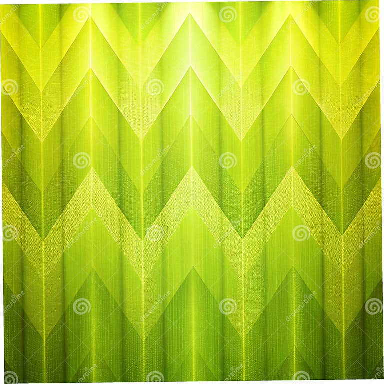 Yellow Lime Green Abstract Fabric with Geometric Gradient Stock ...