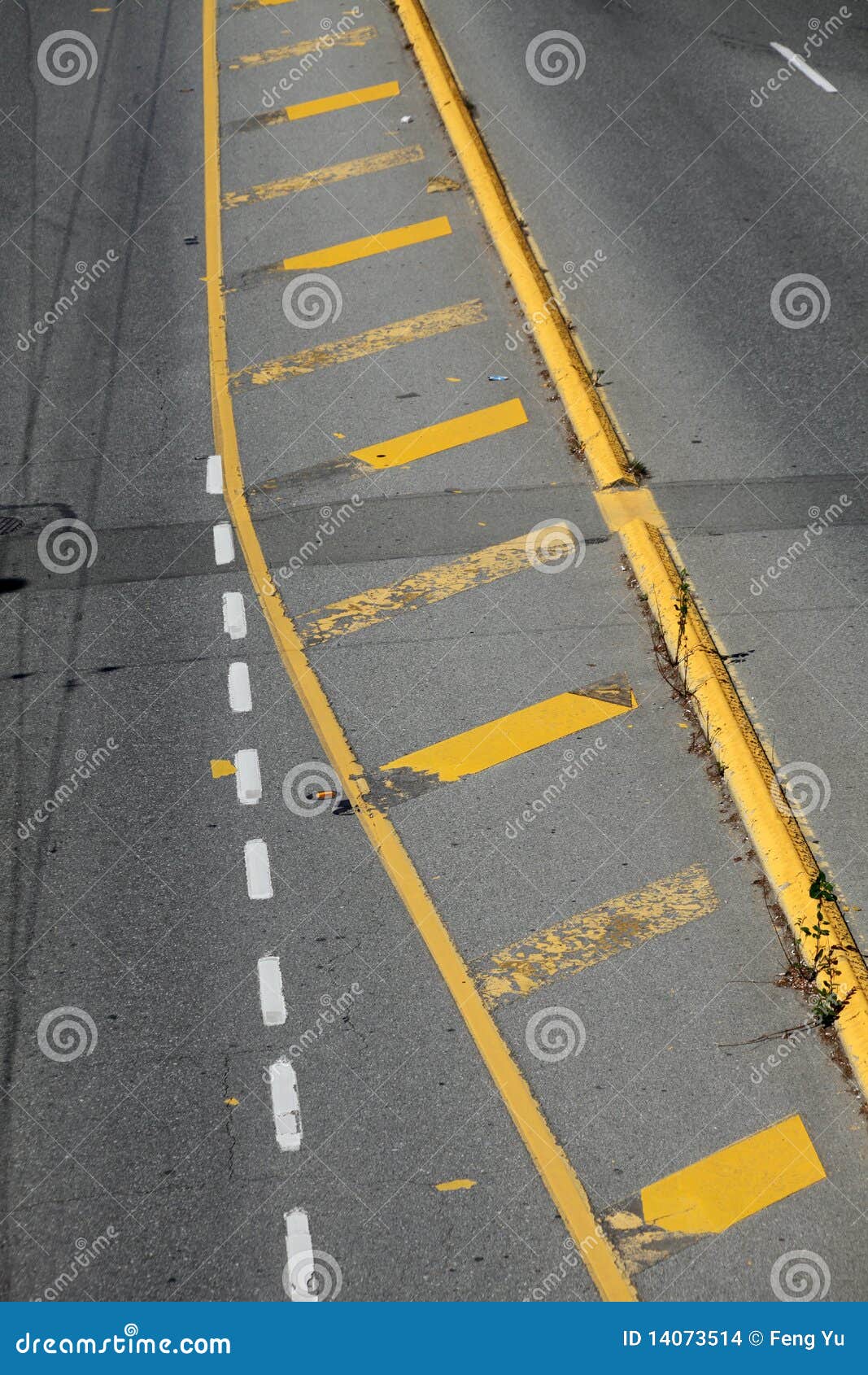 Yellow Line stock photo. Image of angle, backgrounds - 14073514