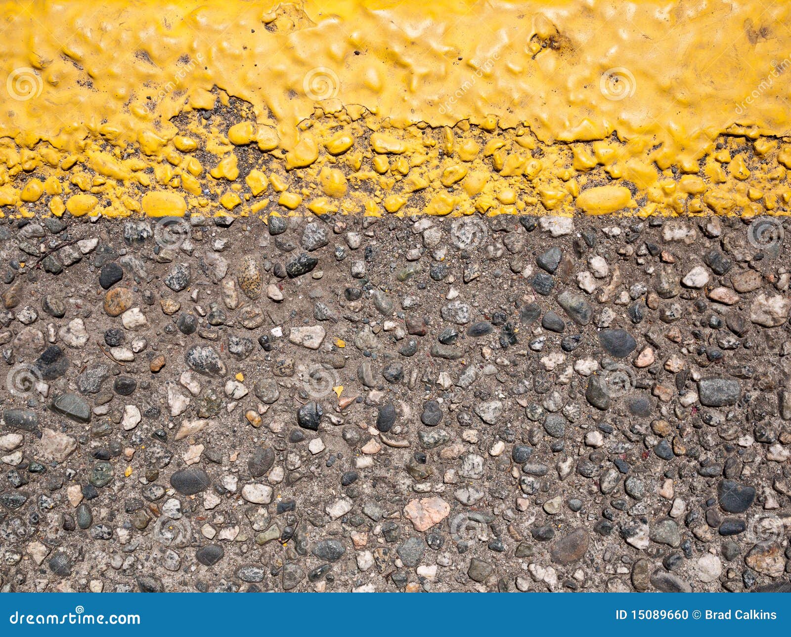 Yellow Line On Asphalt Background Stock Image | CartoonDealer.com ...