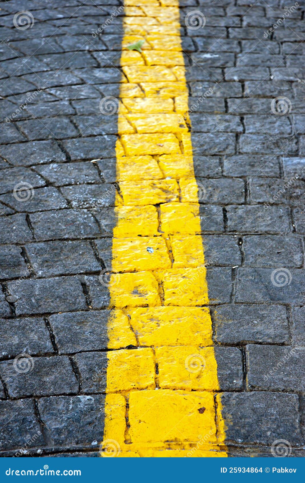 Yellow line stock photo. Image of border, asphalt, hard - 25934864