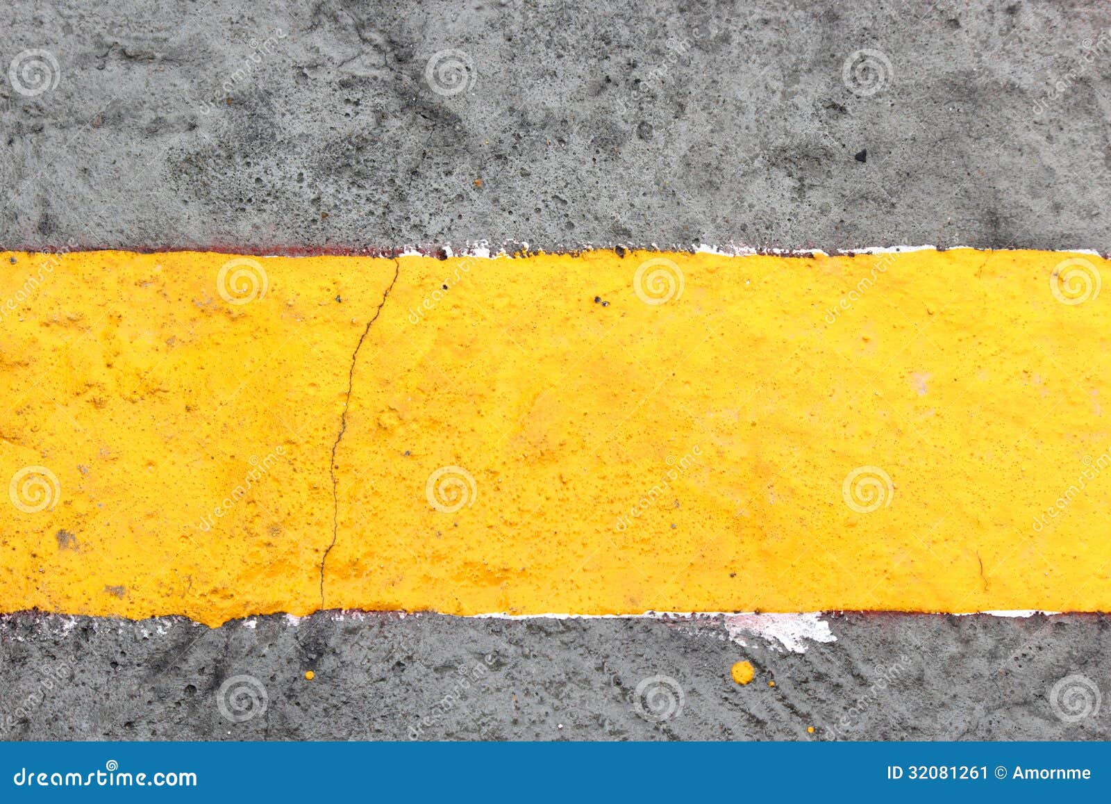 Yellow line stock image. Image of stones, outdoor, south - 32081261