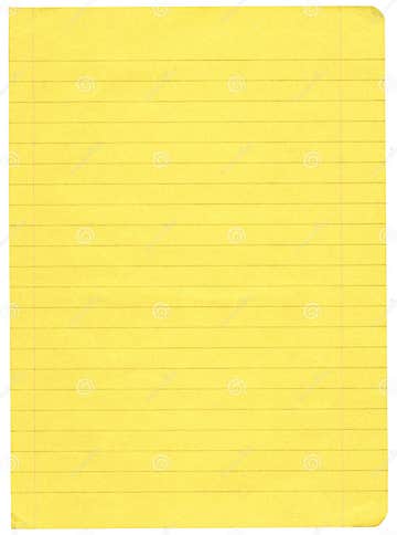 Yellow lined paper stock photo. Image of copy, close, notice - 3133596