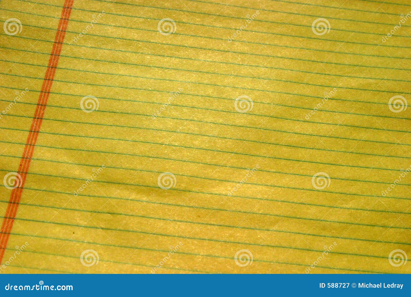 Yellow Lined Paper for Backgrounds Stock Image - Image of journal, book ...
