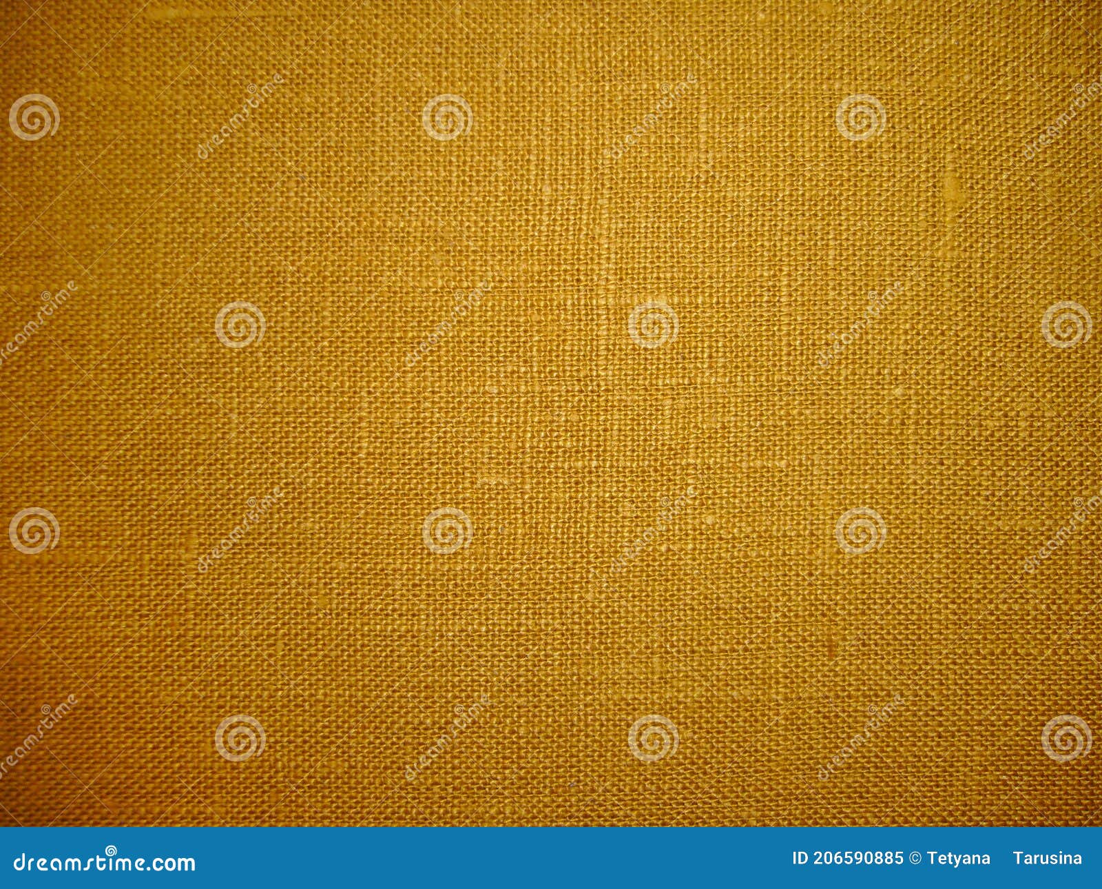 Yellow linen fabric. stock image. Image of hardwood - 206590885
