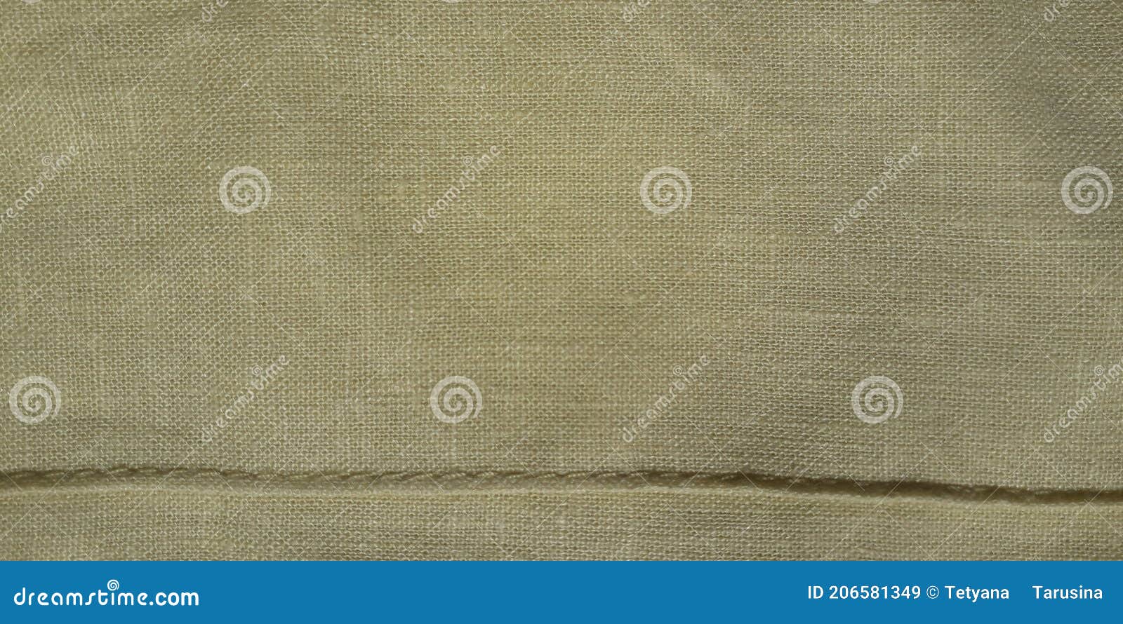 Yellow linen fabric. stock image. Image of linen, thread - 206581349
