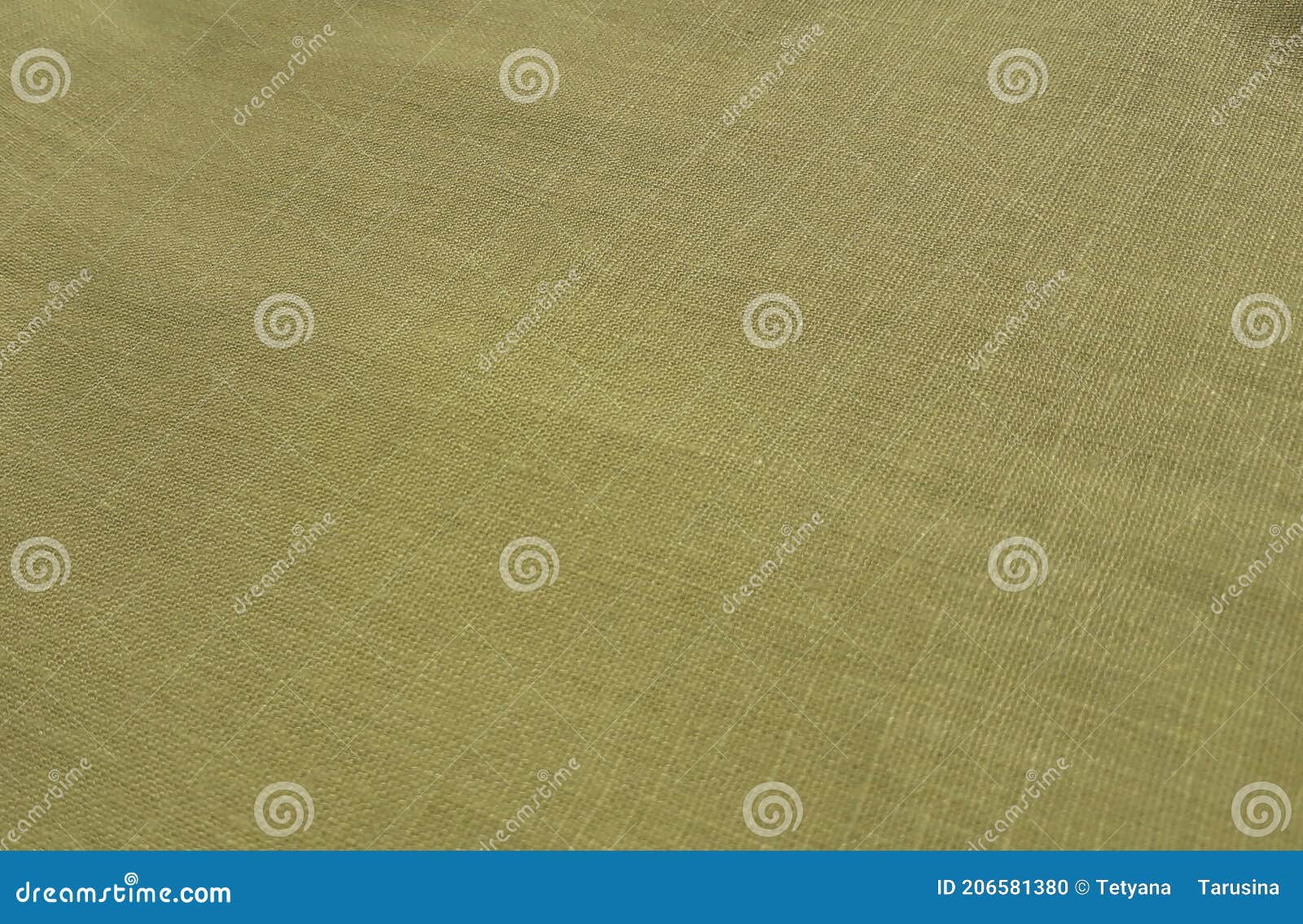 Yellow linen fabric. stock photo. Image of green, clothing - 206581380