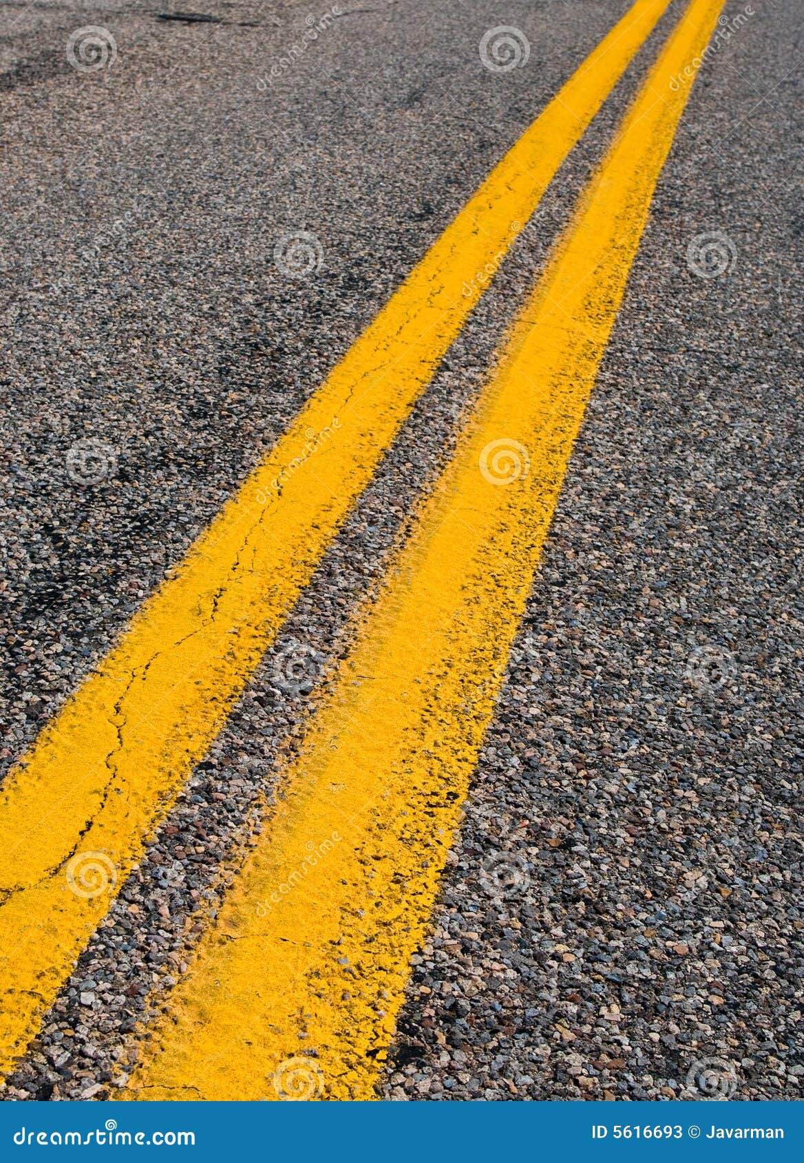 Yellow Lines on the Highway Stock Image - Image of street, paint: 5616693