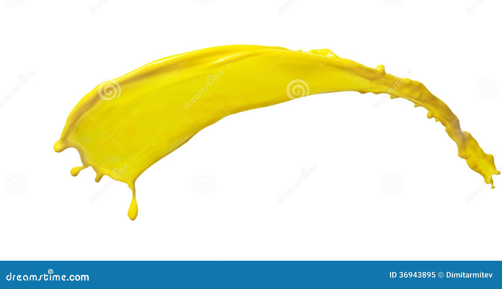 Yellow liquid splash stock image. Image of creativity - 36943895