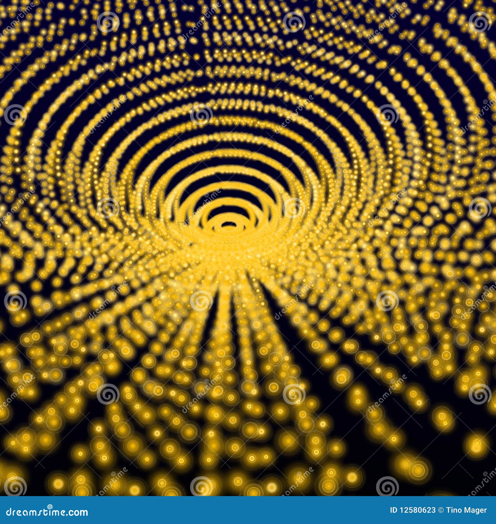 Yellow loop background stock illustration. Illustration of modern ...