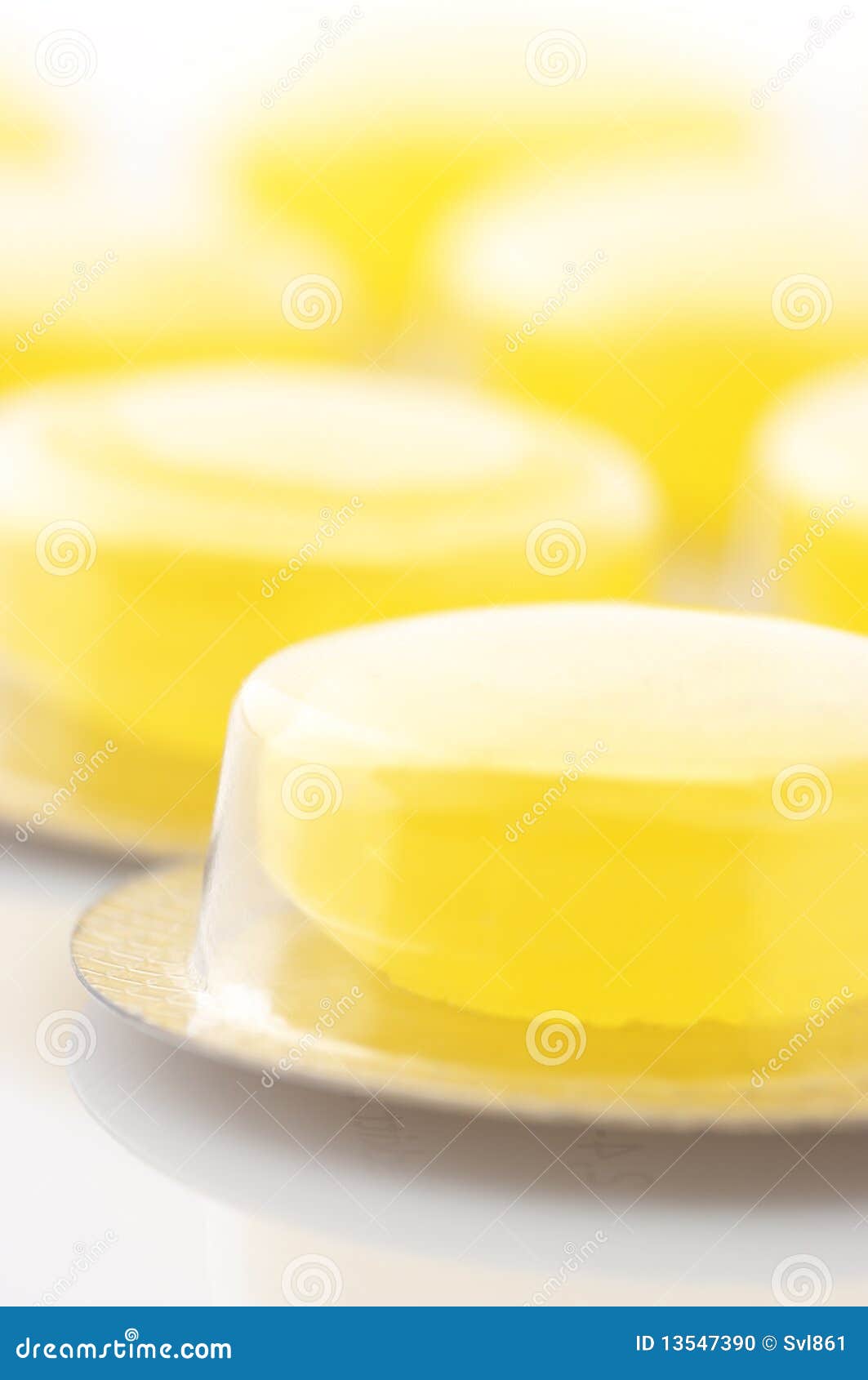 Yellow lozenges stock photo. Image of capsule, circle - 13547390