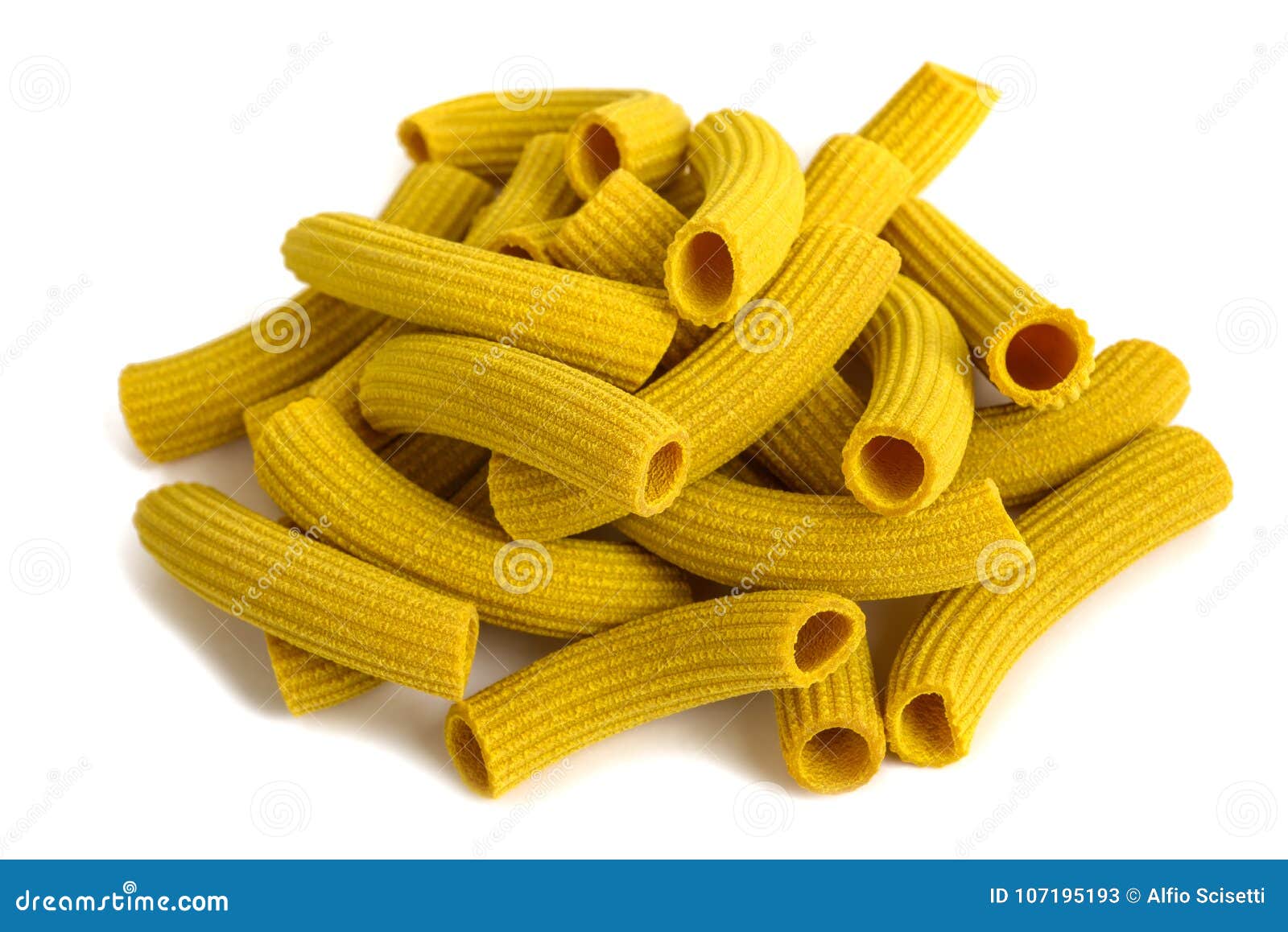 Yellow macaroni group stock image. Image of integrals - 107195193