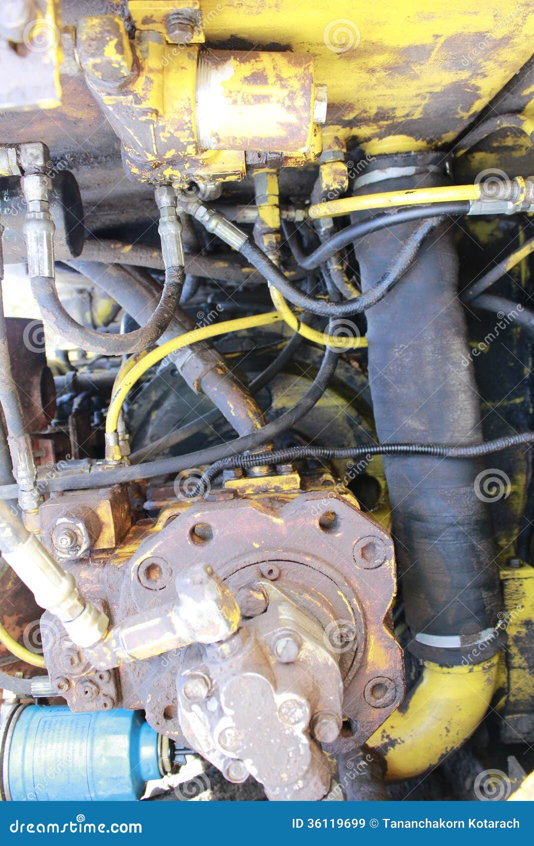 Yellow Machine Royalty-Free Stock Photo | CartoonDealer.com #29600439