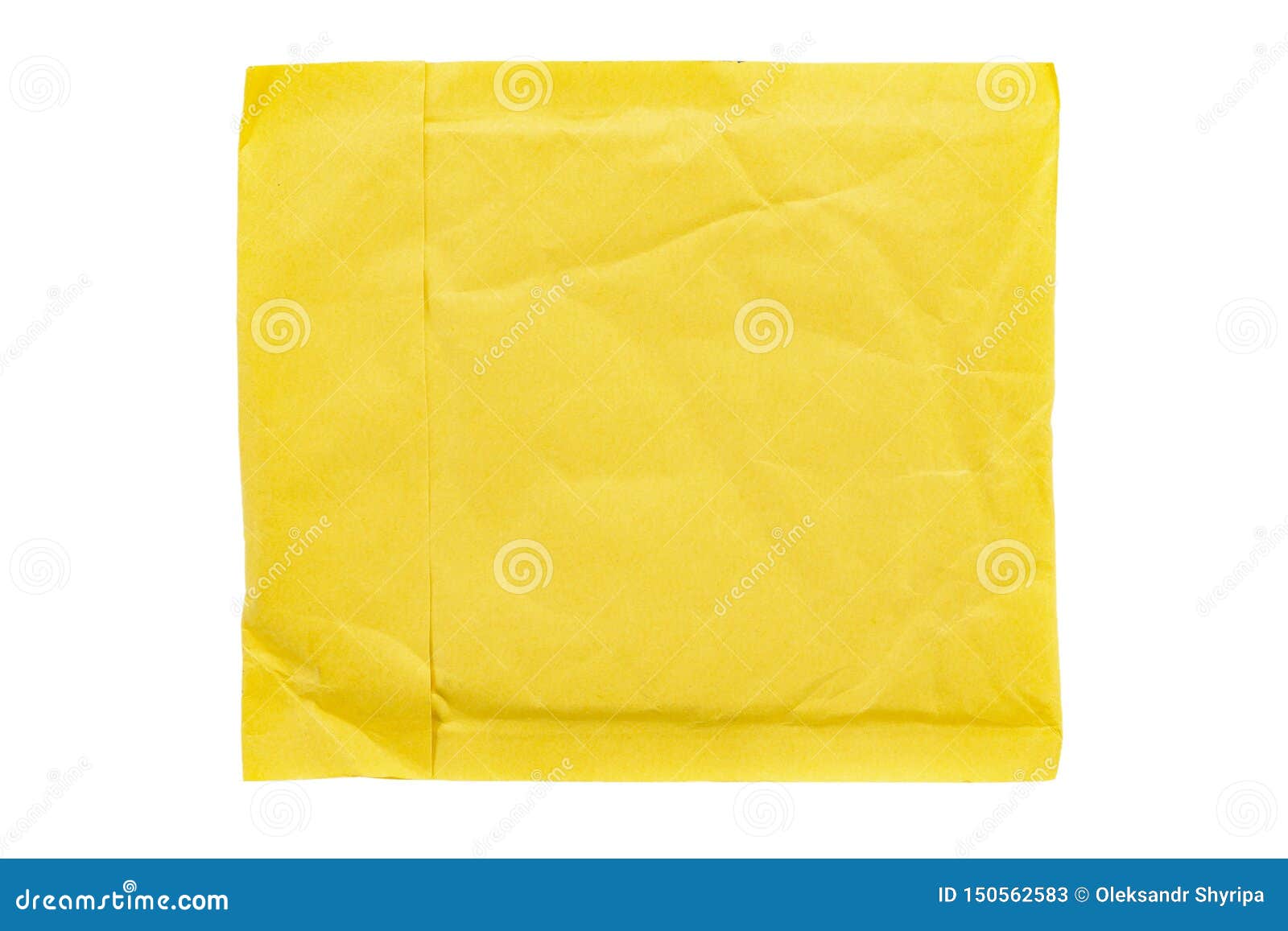 Yellow mail package stock image. Image of confidential - 150562583