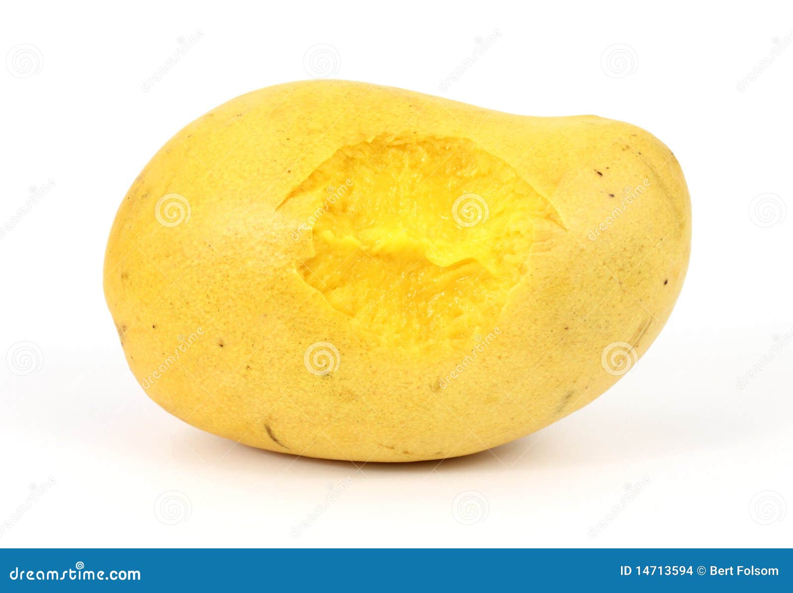 Mango Bitten By Insects. Stock Photography | CartoonDealer.com #29575586