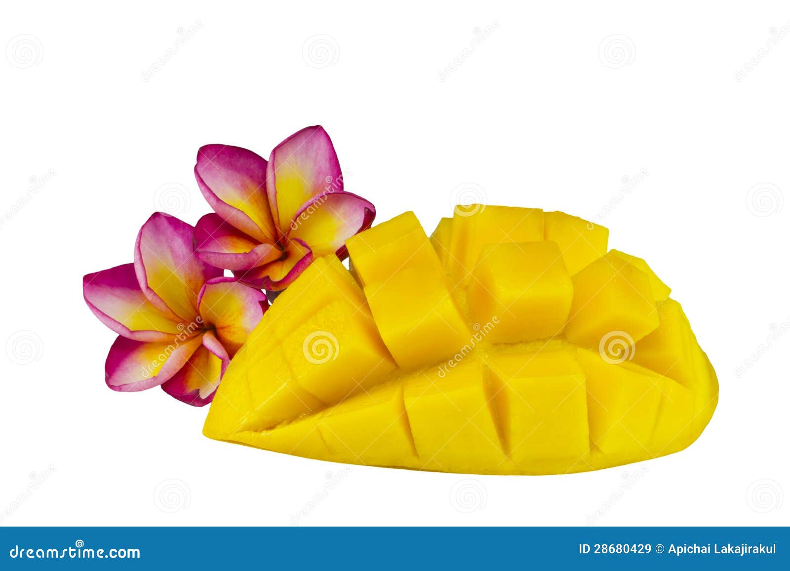 Yellow mango isolated stock image. Image of dessert, food - 28680429