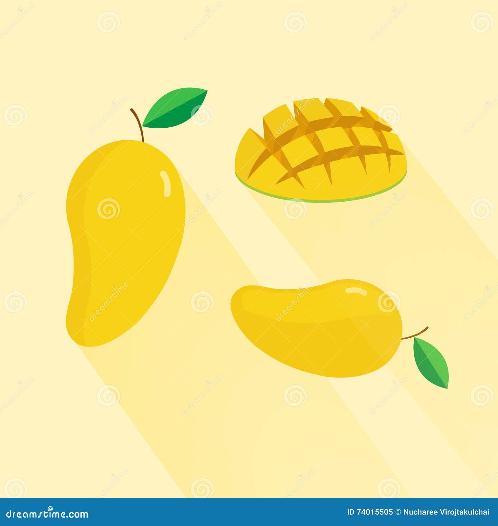 Yellow Mango Clipart
