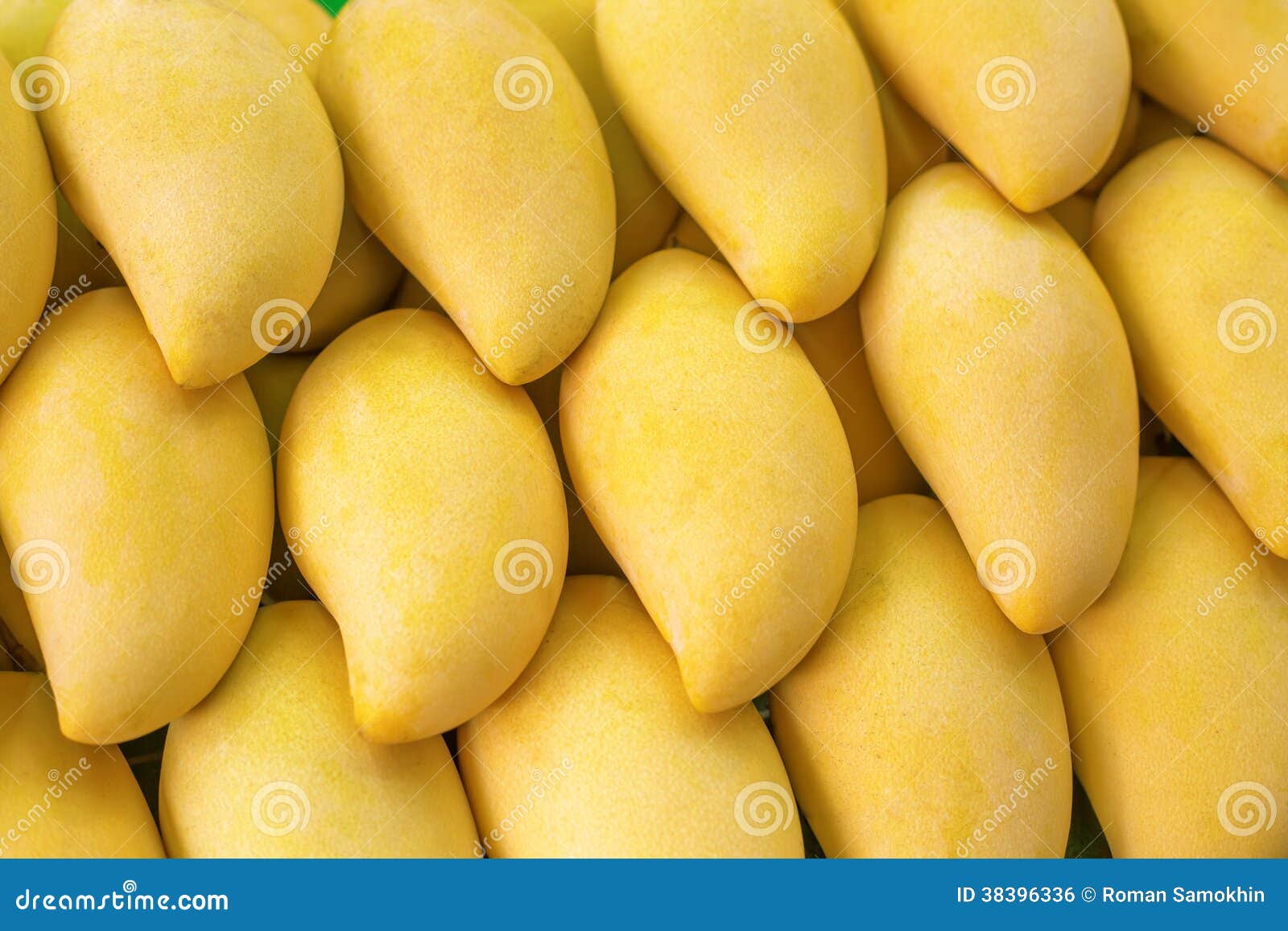 Yellow Mango With Leaves Isolated On White Background Royalty-Free ...