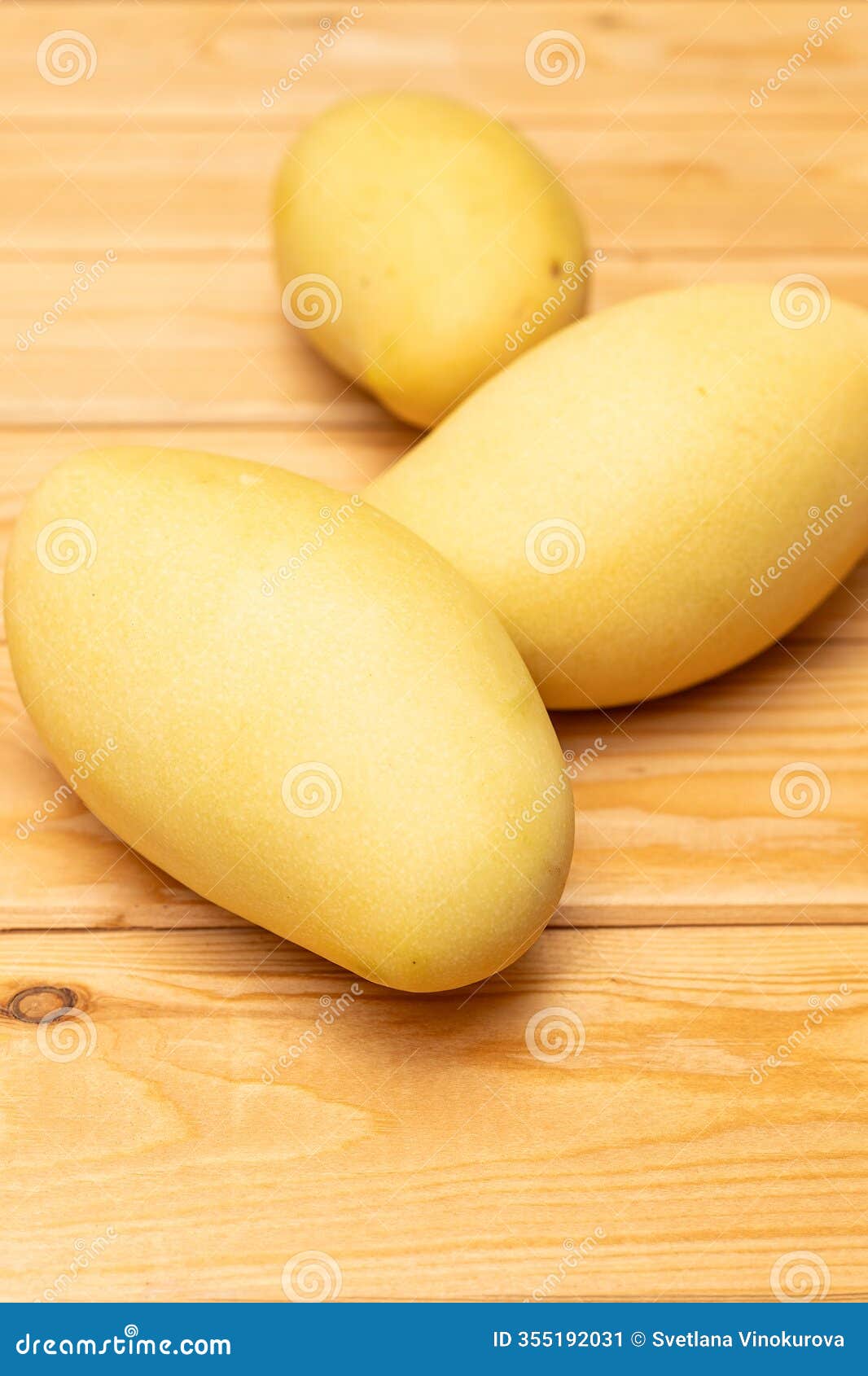 Yellow Mangoes on the Table in a Cut Form Stock Image - Image of nature ...