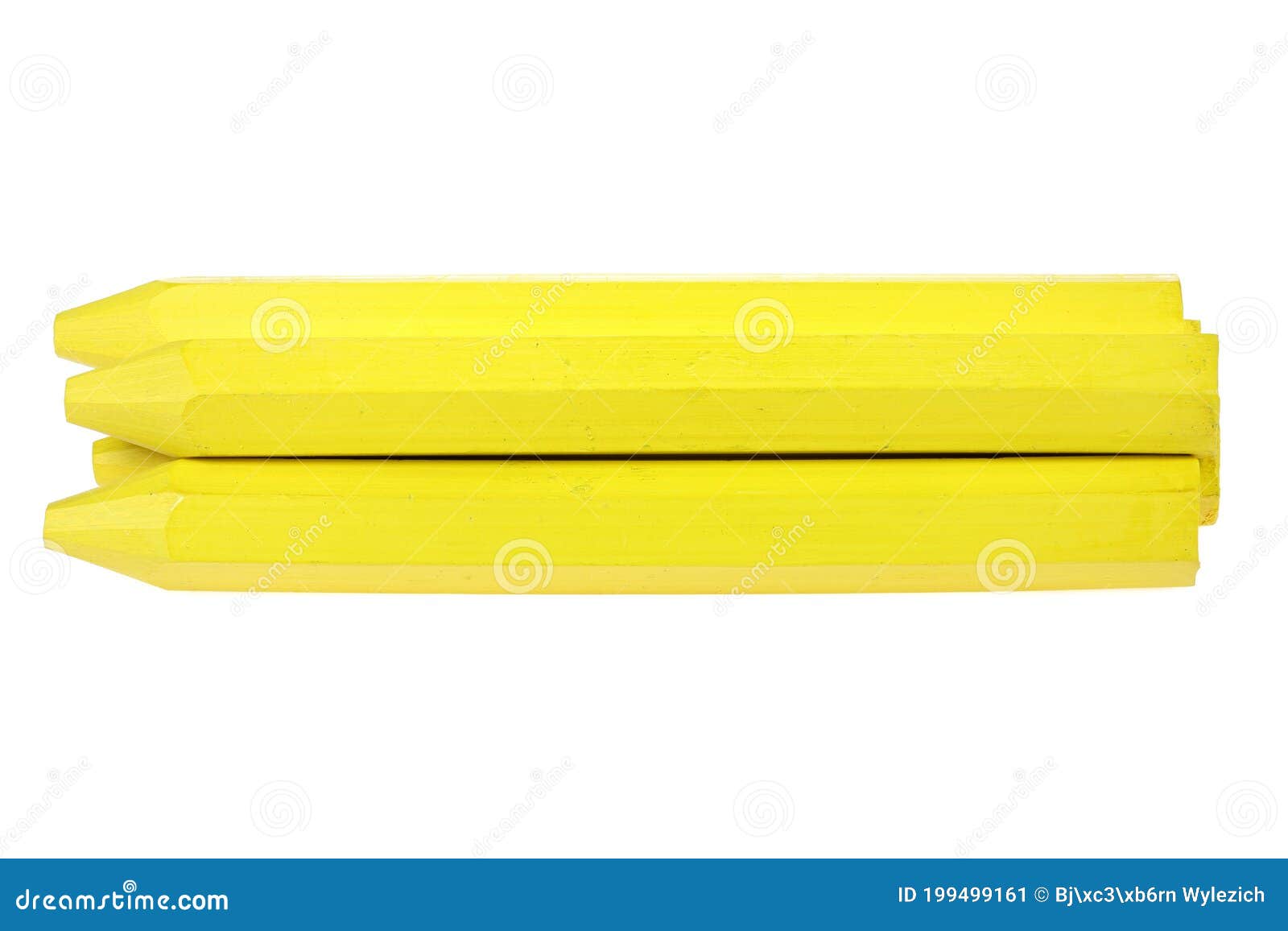Yellow marking crayon stock image. Image of device, crayon - 199499161