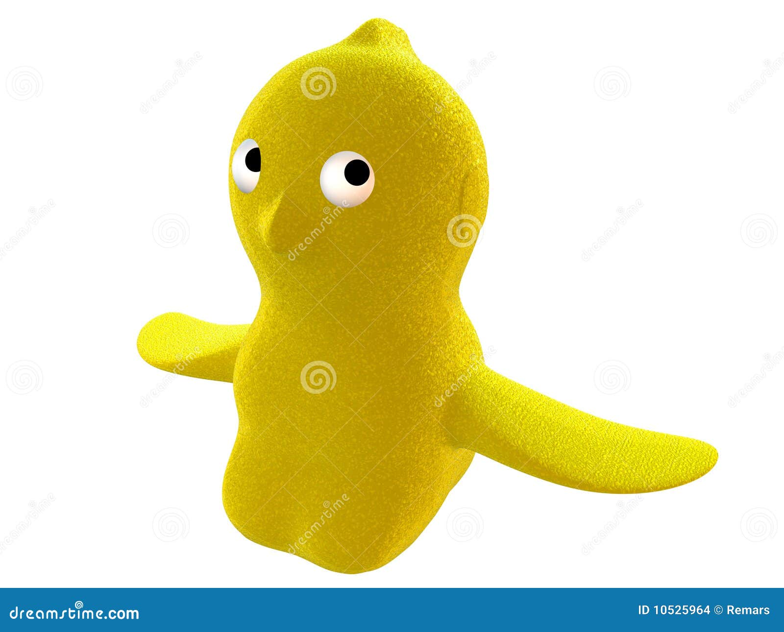 Yellow Mascot Stock Photography | CartoonDealer.com #10525964