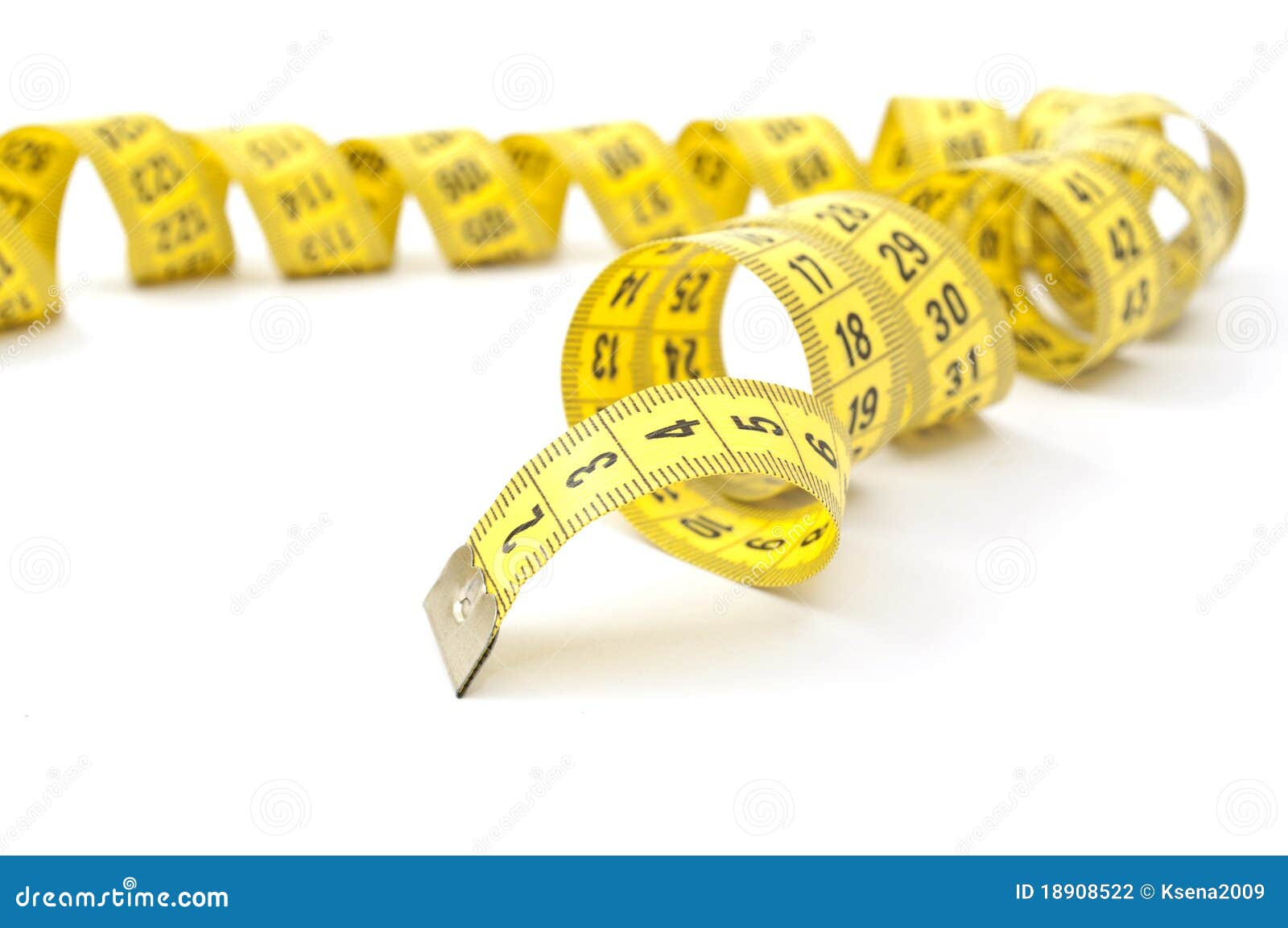 Yellow measuring tape stock photo. Image of long, tape - 18908522