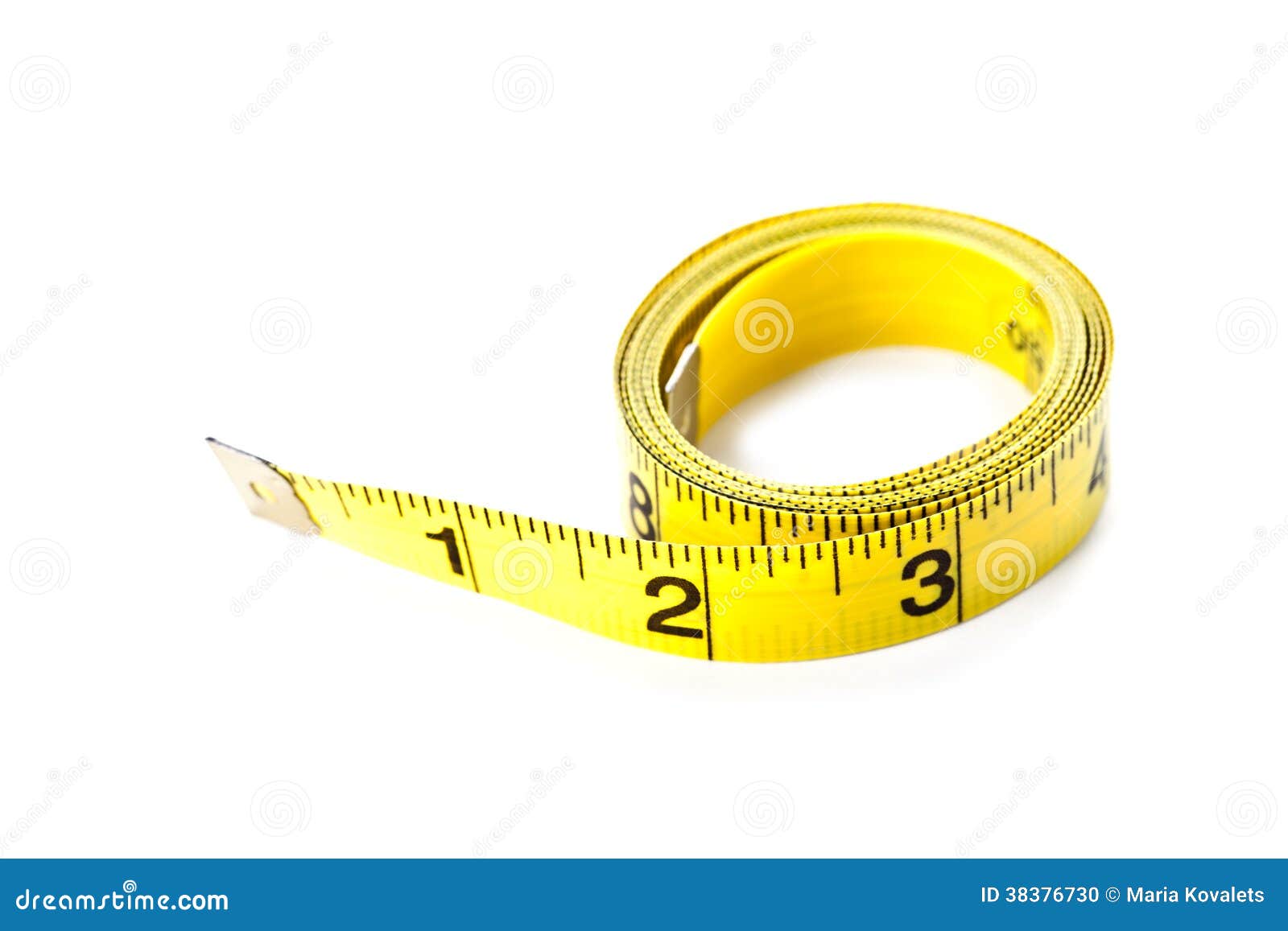 Yellow measuring tape stock photo. Image of object, sewing - 38376730