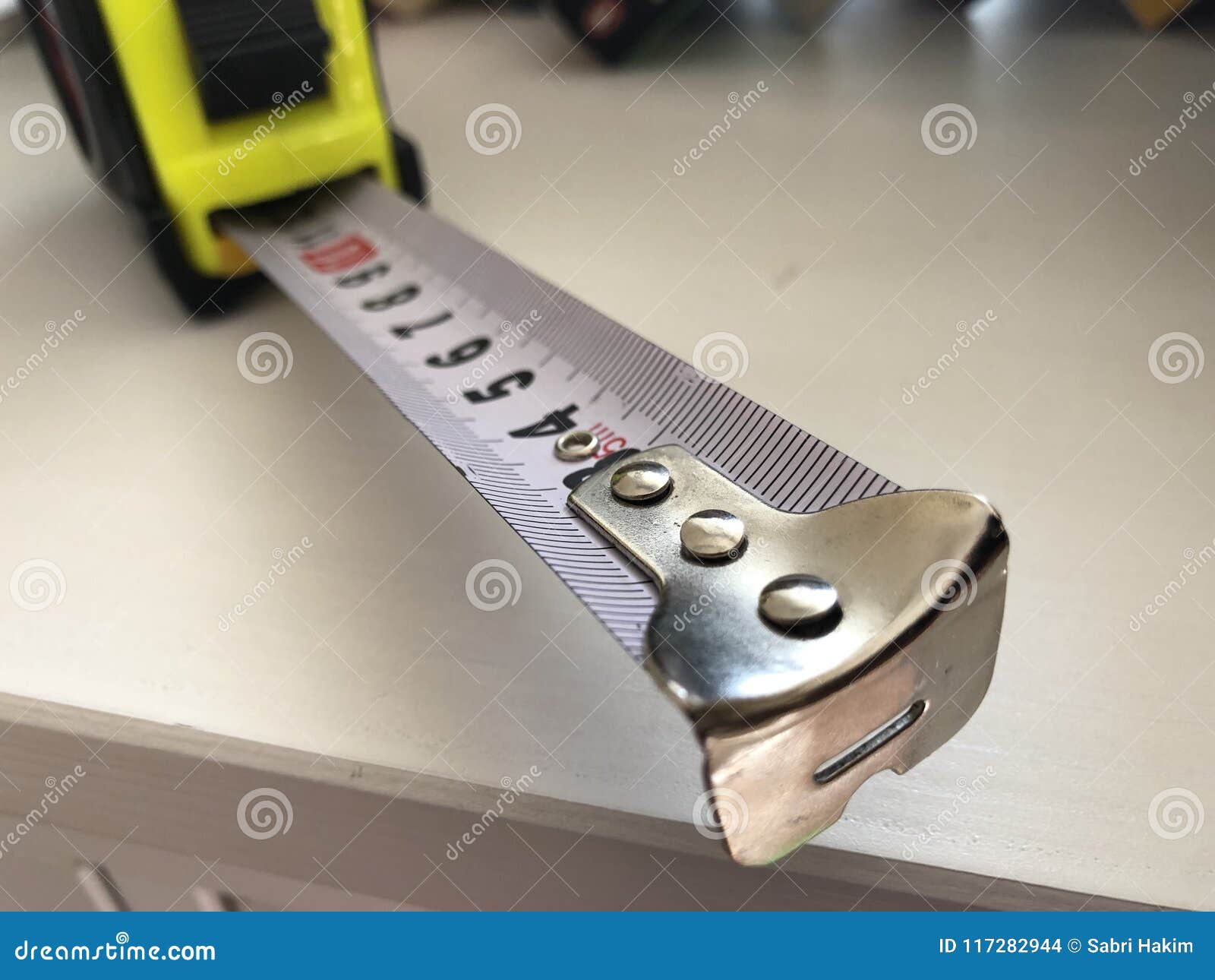 Yellow Measuring tape CM stock photo. Image of tape - 117282944