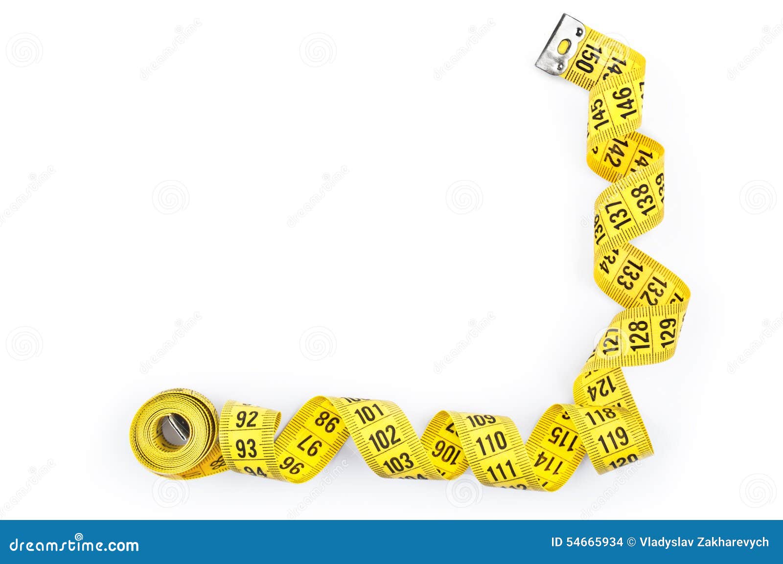 Yellow measuring tape stock photo. Image of research - 54665934