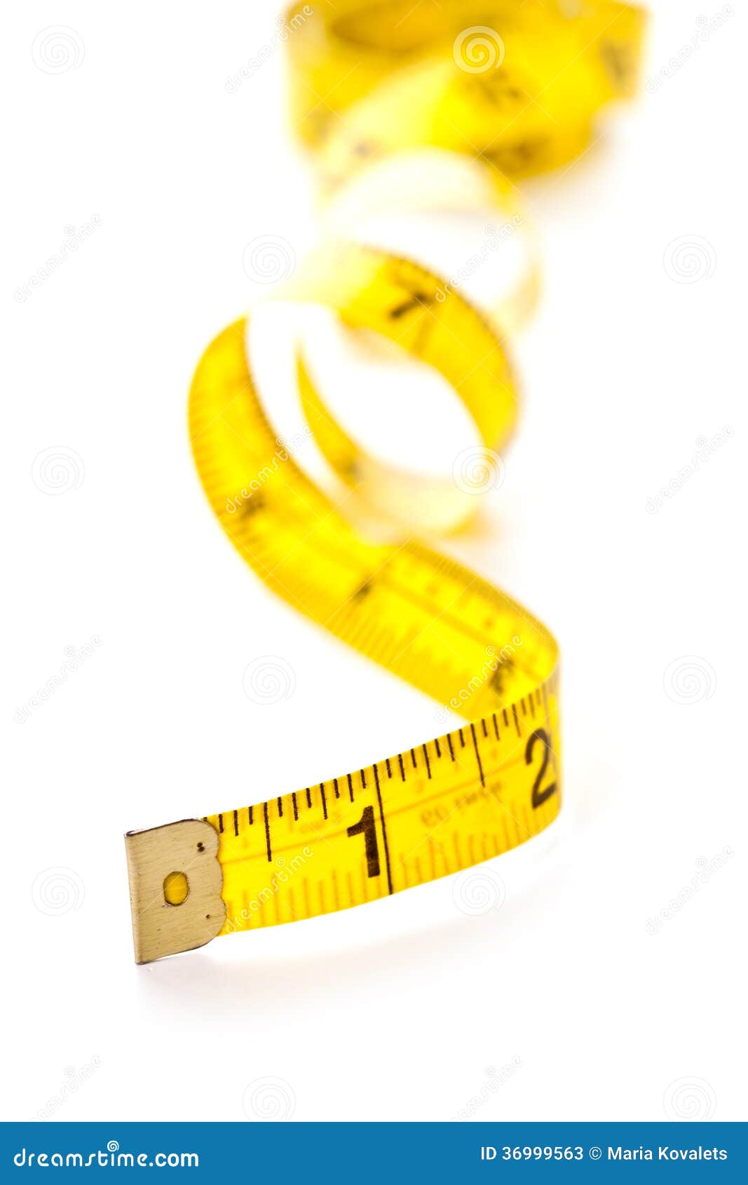 Yellow measuring tape stock image. Image of dimensions - 36999563