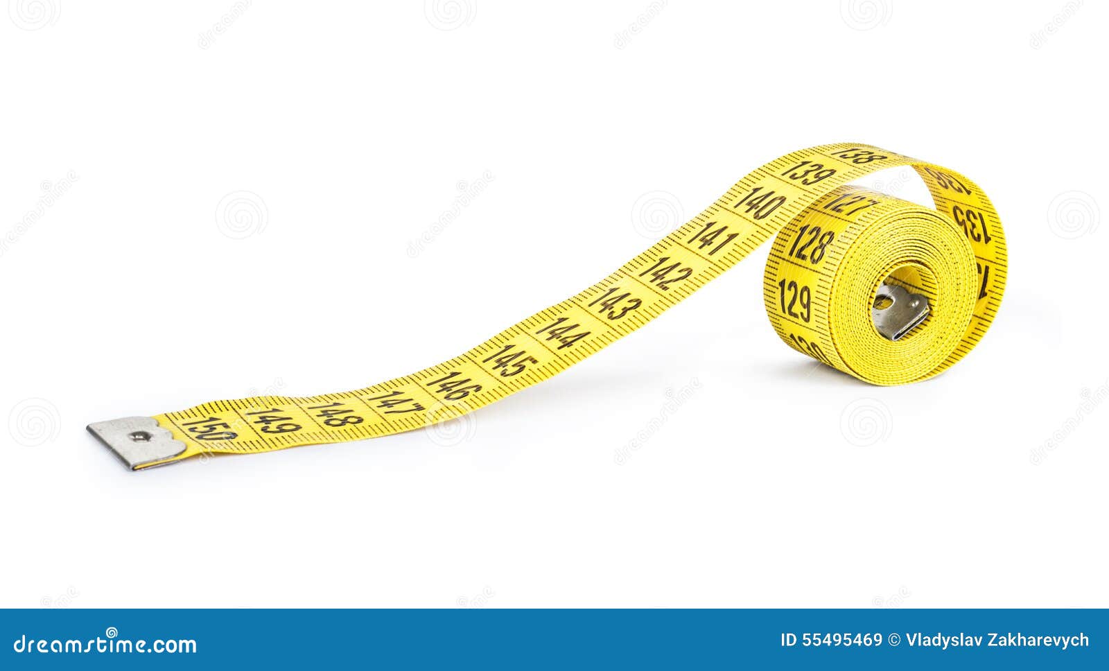 Yellow measuring tape stock image. Image of measure, ruler - 55495469
