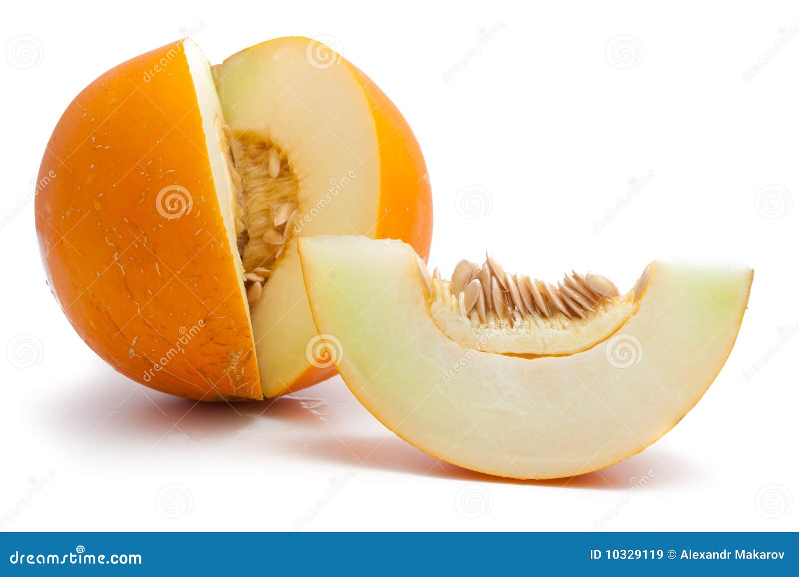 Yellow melon stock image. Image of juicy, autumn, nature - 10329119