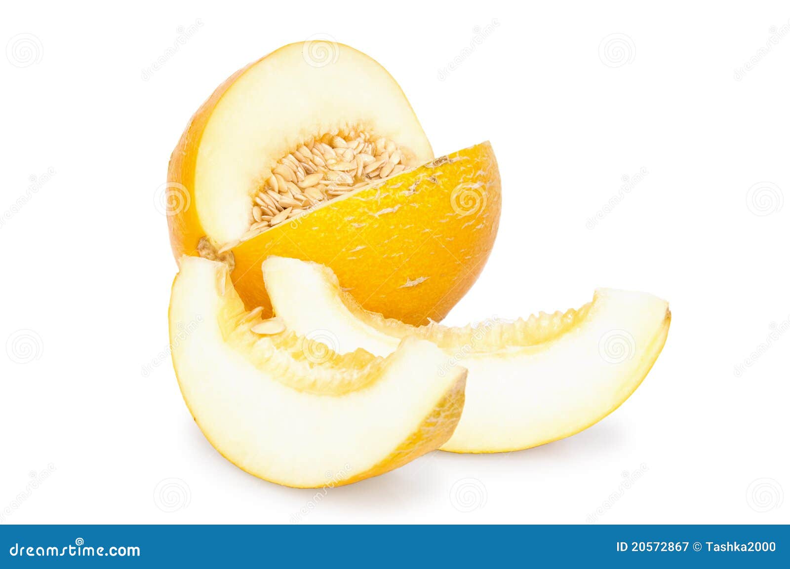 Yellow melon stock image. Image of orange, organic, honeydew - 20572867