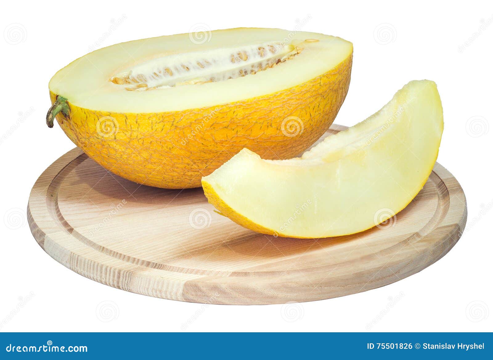 Yellow melon stock photo. Image of muskmelon, yellow - 75501826