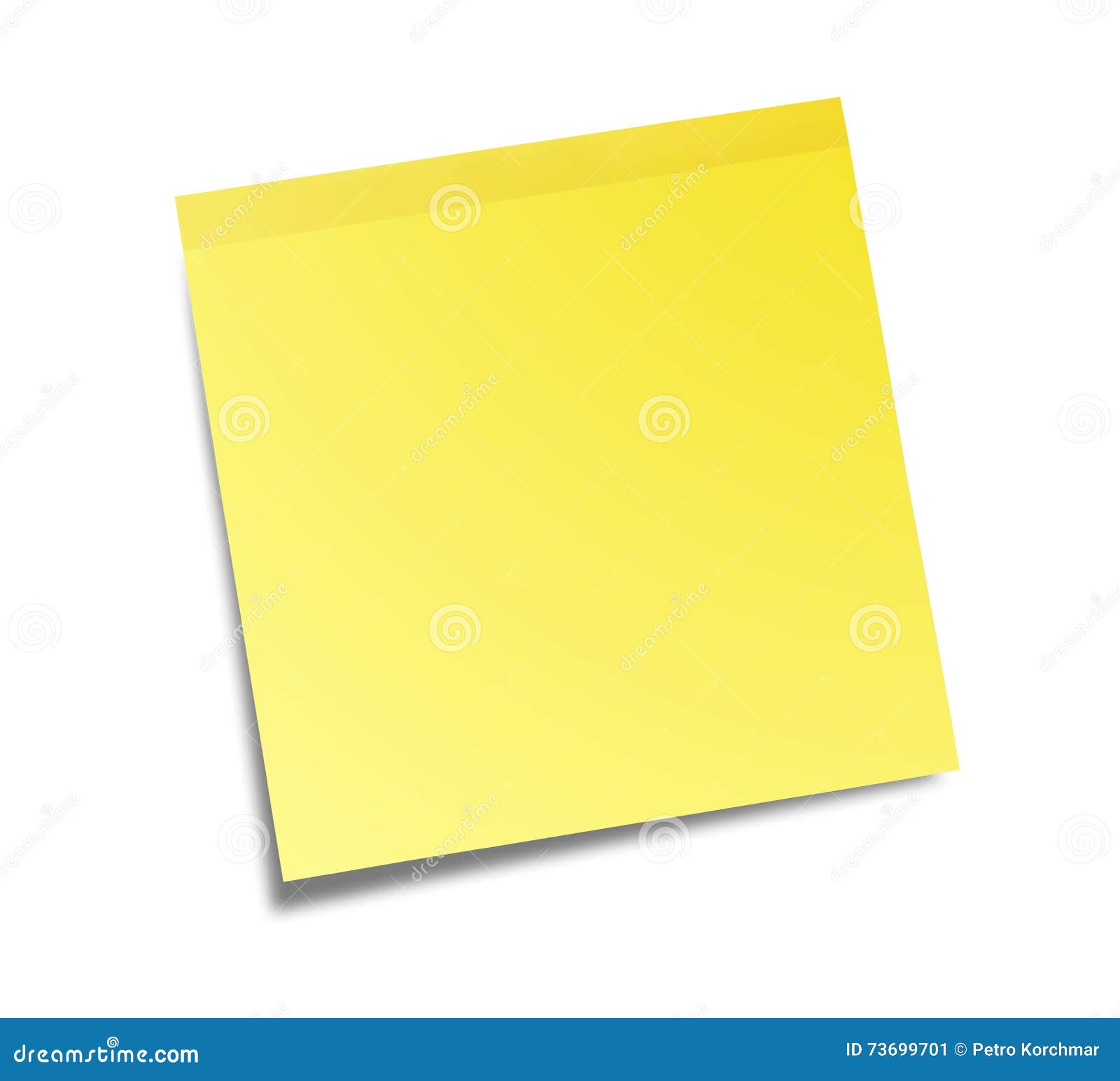 Yellow Memo Paper On Transparent Cartoon Vector | CartoonDealer.com ...