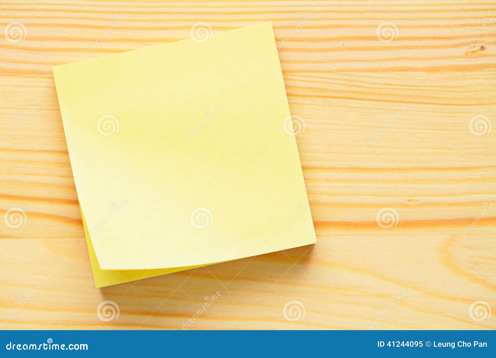 Yellow memo sticker stock image. Image of office, clear - 41244095