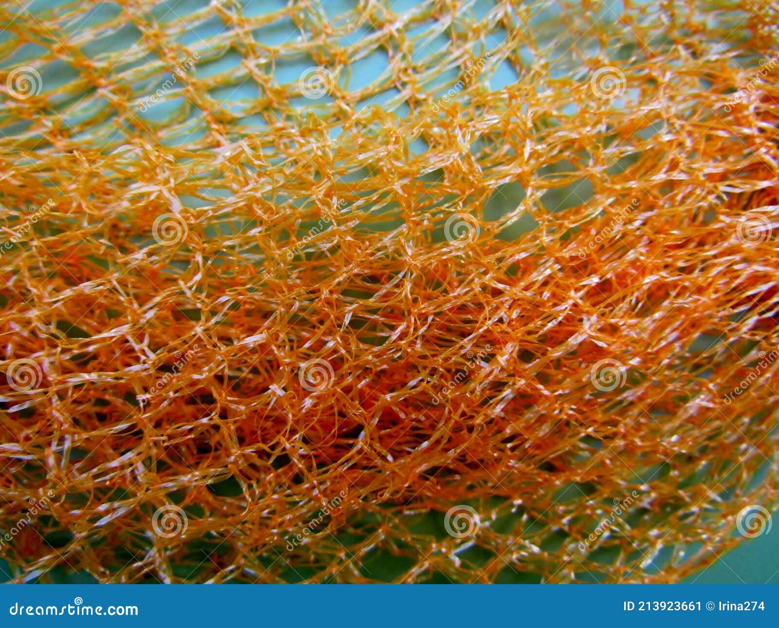 Yellow Mesh Bag for Fruit and Vegetable Closeup. Stock Image - Image of ...