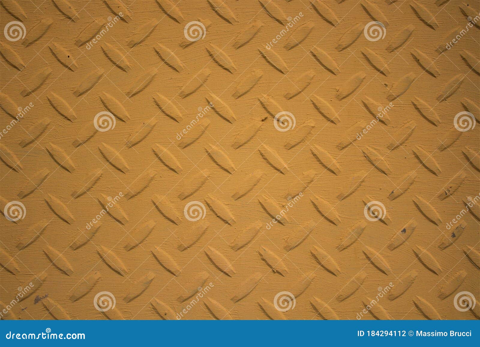 Yellow Metal Plate Texture with Abstract Relief Patterns Stock Photo ...