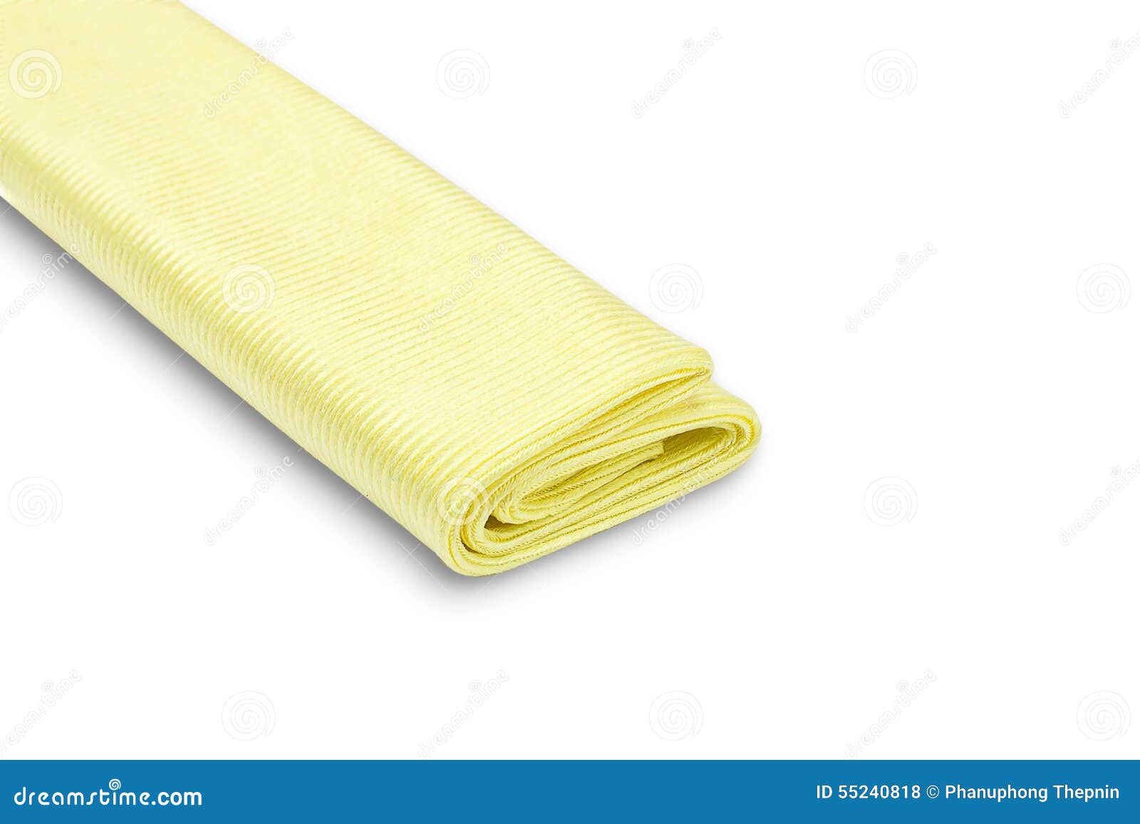 Yellow Microfiber Duster Isolated On White Background Stock Photo ...