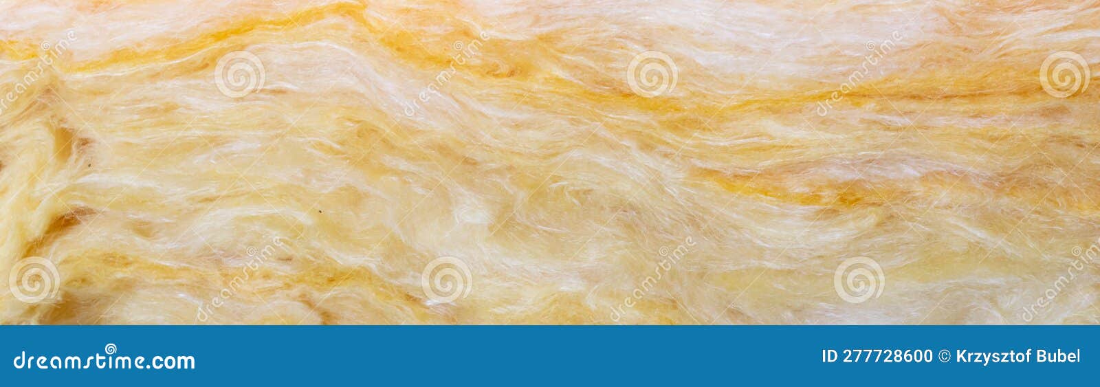 Yellow Mineral Wool with a Visible Texture Stock Photo - Image of ...