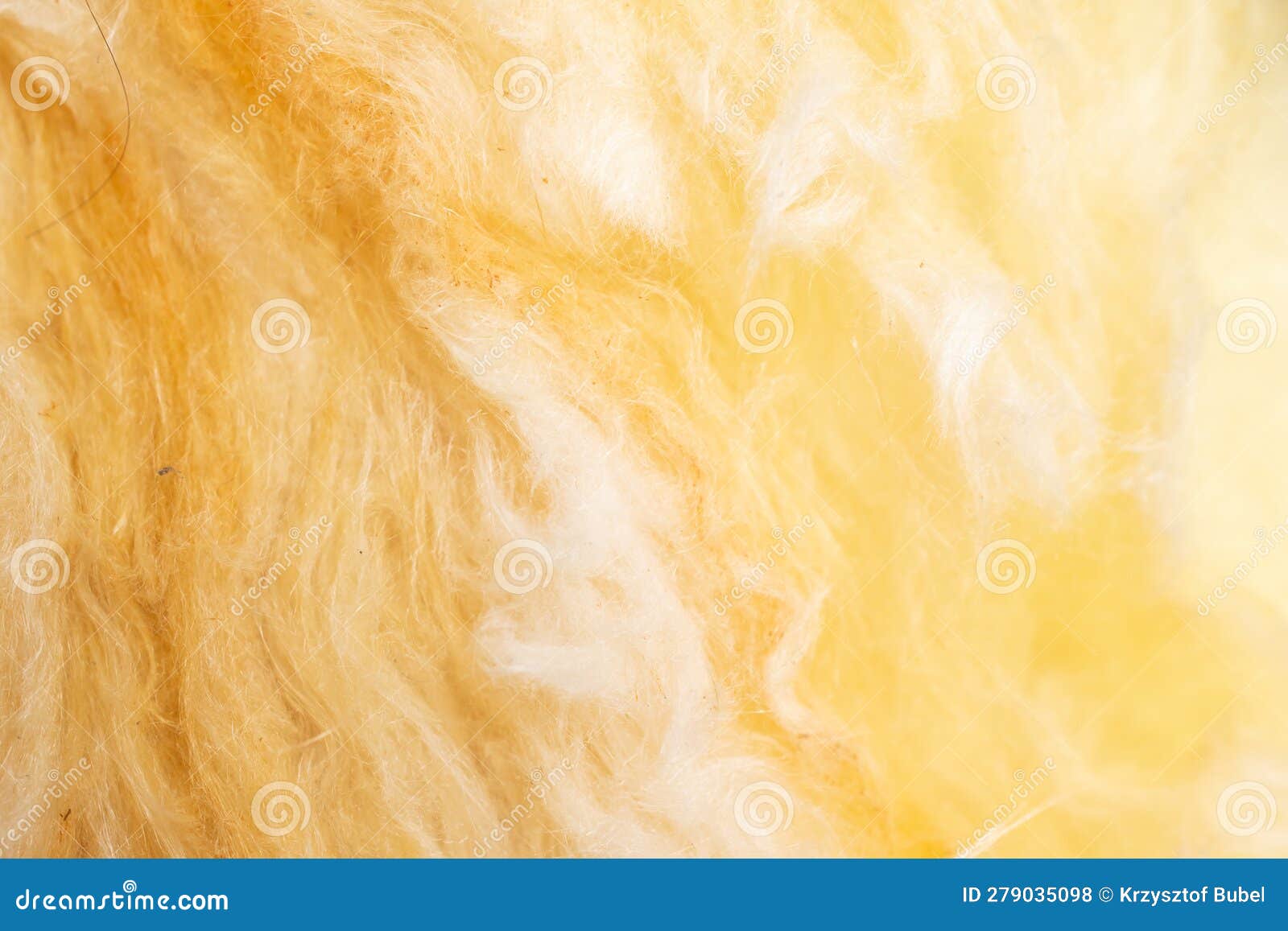 Yellow Mineral Wool with a Visible Texture Stock Photo - Image of ...