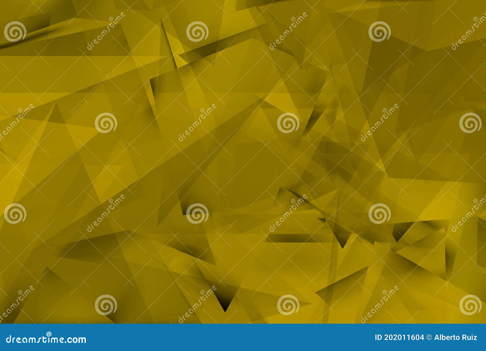 Yellow Mist Background With Circles And Surreal Shapes Royalty-Free ...