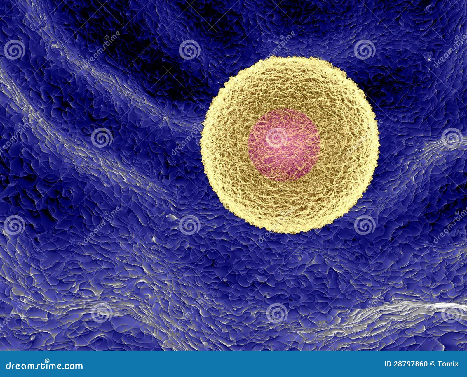 Yellow molecule stock illustration. Illustration of cells - 28797860