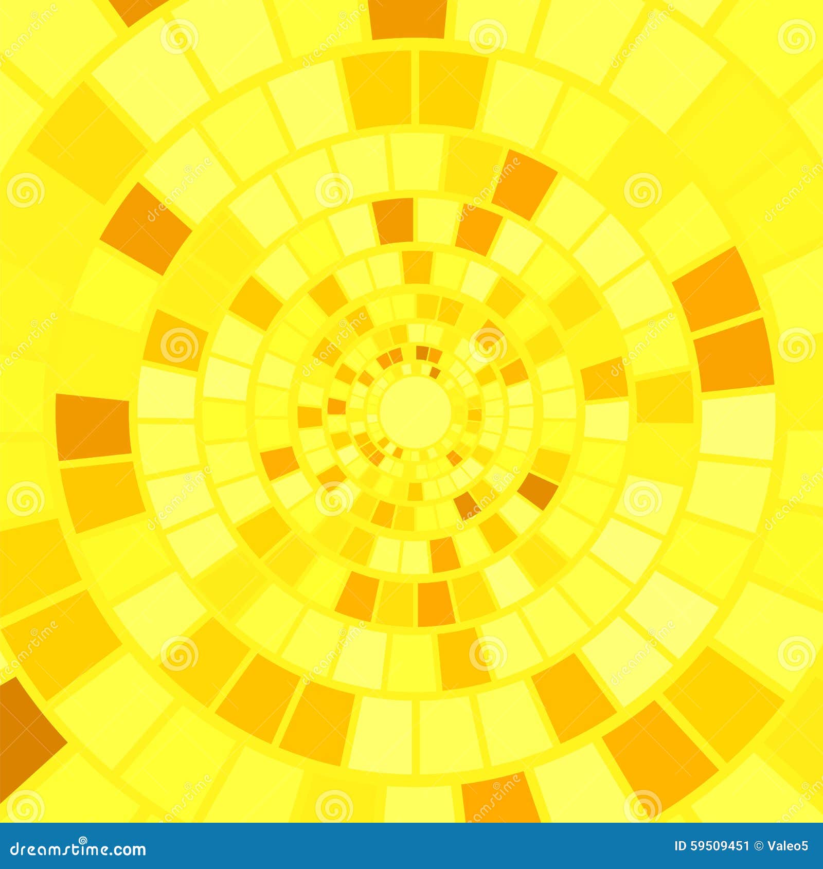 Yellow Mosaic Background stock vector. Illustration of backdrop - 59509451
