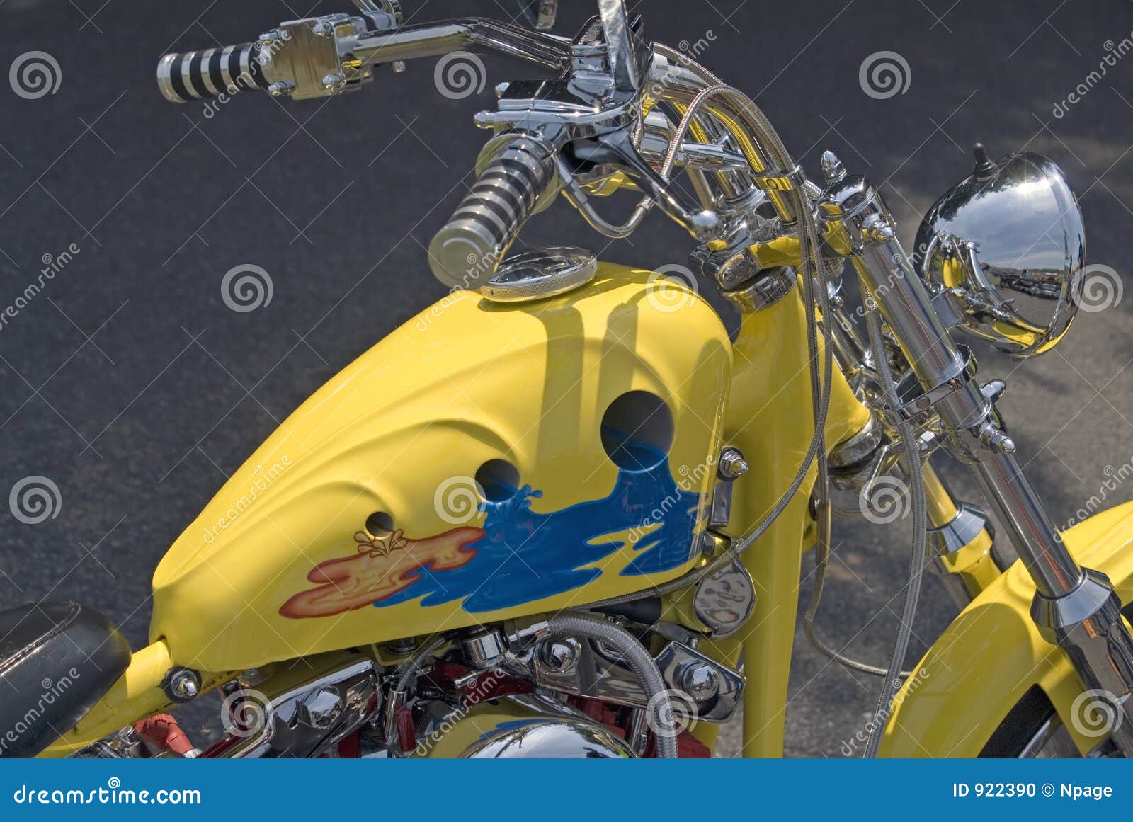 Yellow Motorcycle stock photo. Image of bike, ride, recreation - 922390