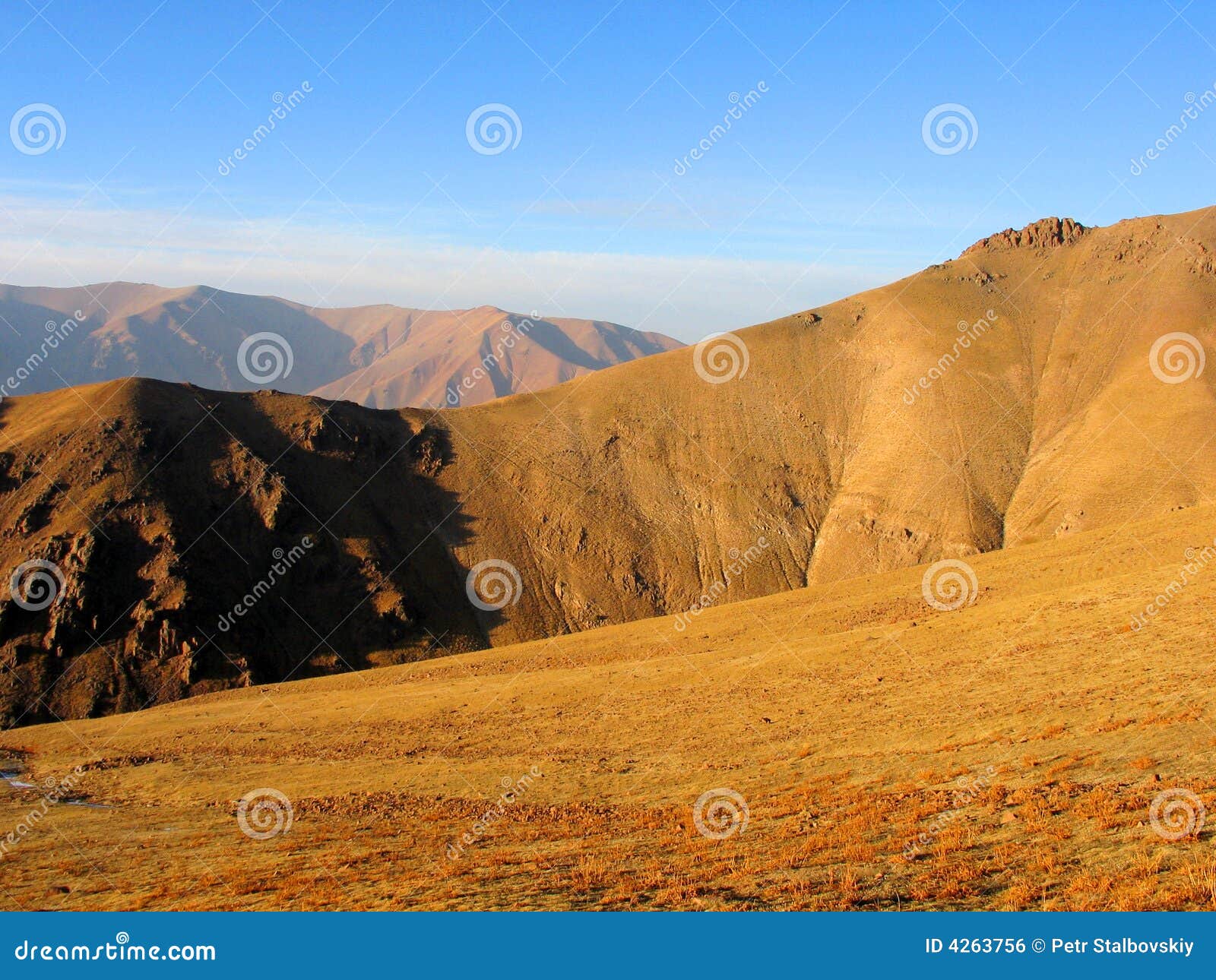 Yellow mountains stock photo. Image of yellow, mountains - 4263756