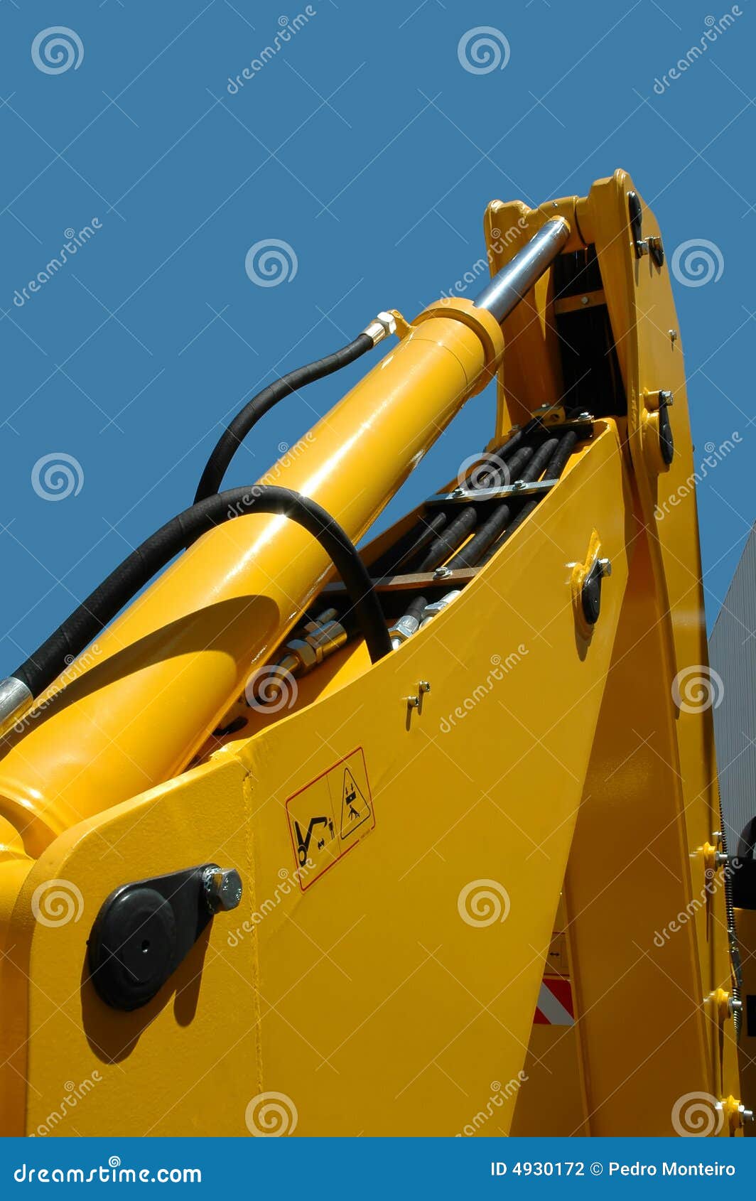 Yellow Multi Purpose Wheel-loader Stock Photo - Image of machinery ...
